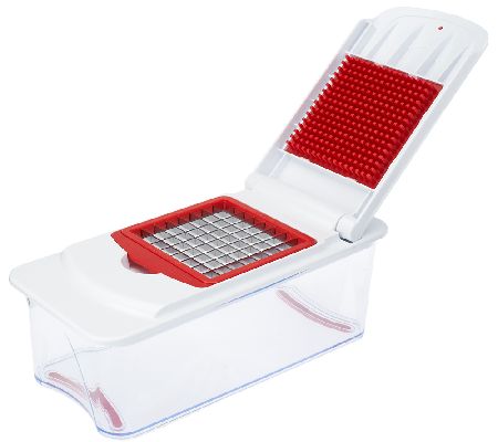 CooksEssentials 6-in-1 Mandoline Slicer/Dicer Combo - QVC.com