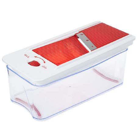 CooksEssentials 6-in-1 Mandoline Slicer/Dicer Combo - QVC.com