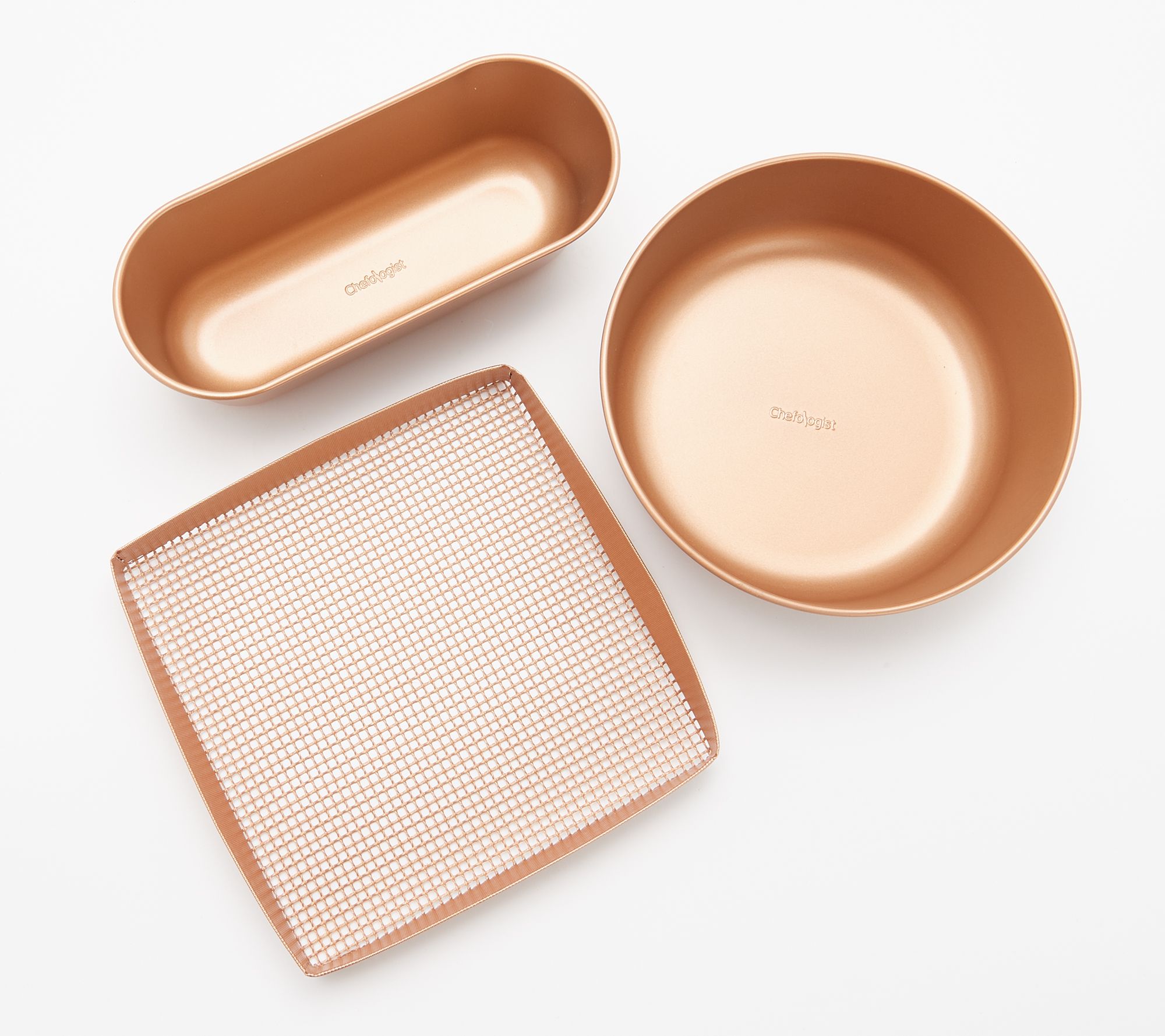 "As Is" Chefologist 9 Pc. Air Fryer Oven Nonstick Baking Set - QVC.com