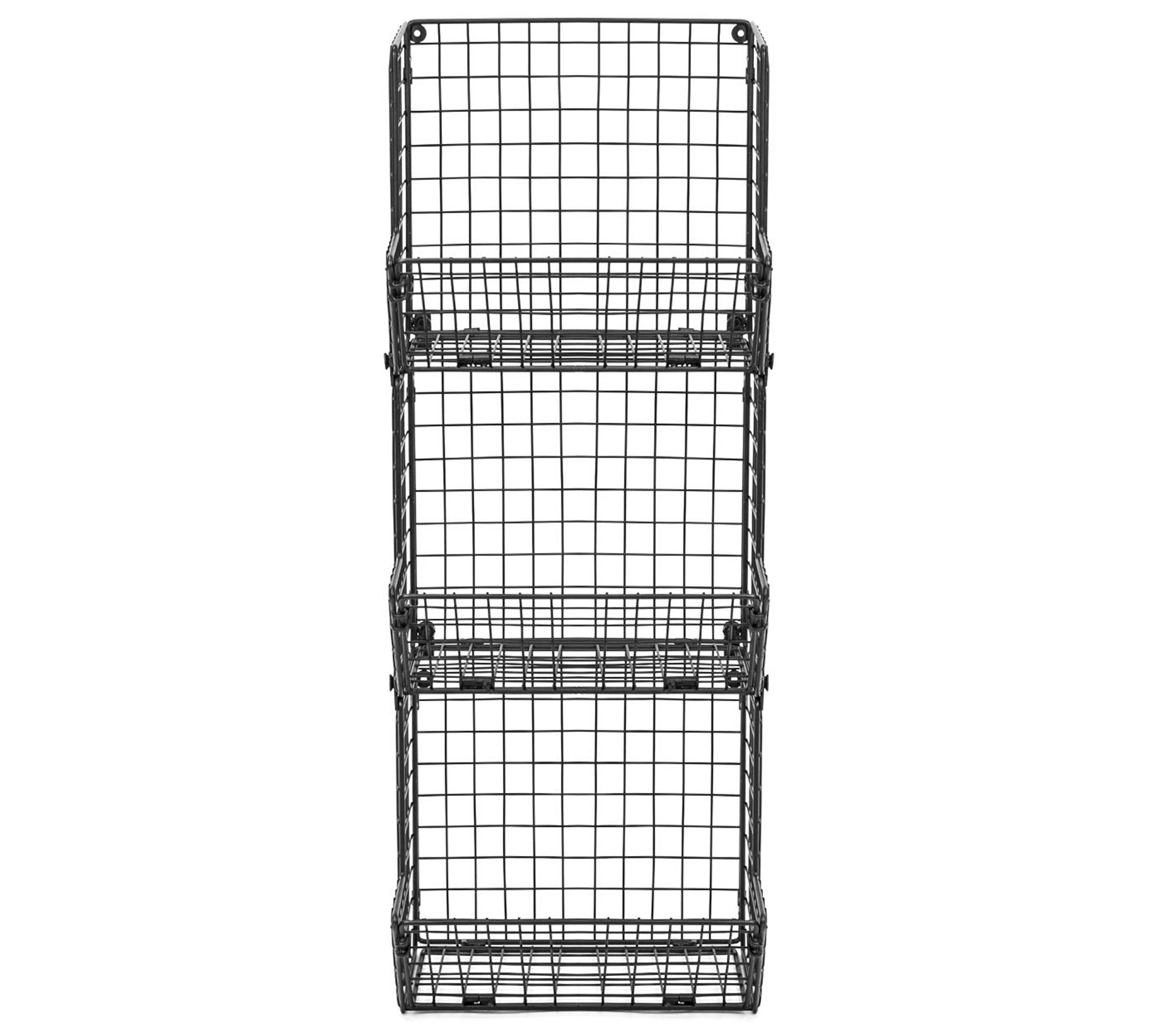 Sorbus 3-Tier Wall Mounted Storage Rack - QVC.com