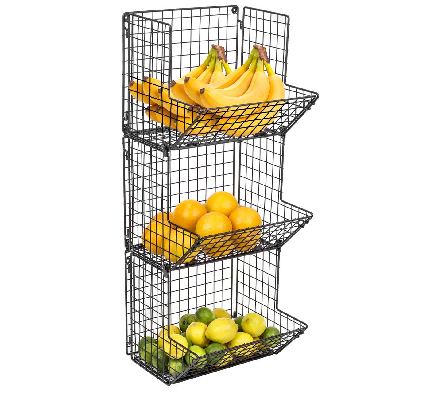 Sorbus 3-Tier Wall Mounted Storage Rack - QVC.com
