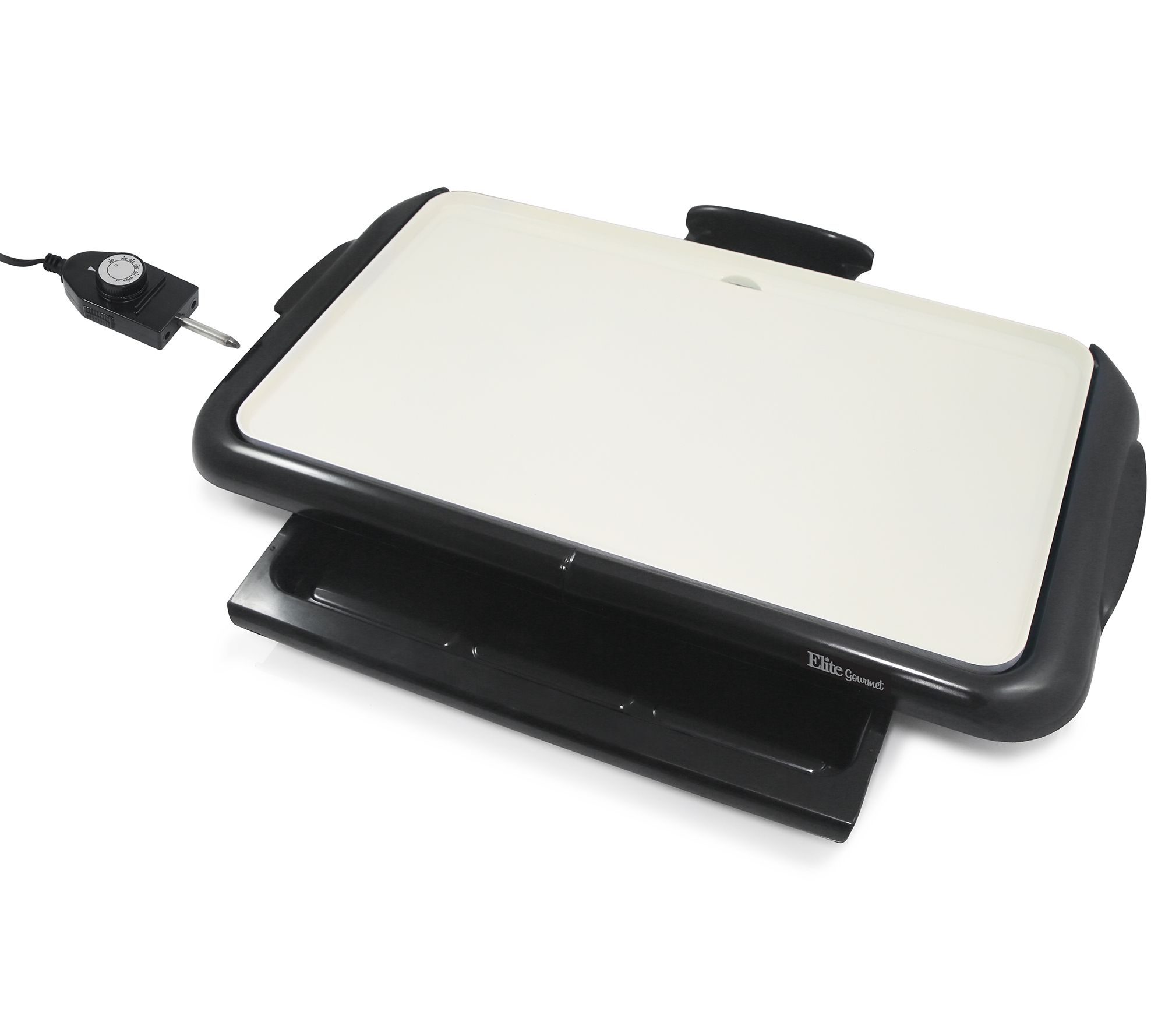 Elite Gourmet Electric 18" Griddle with WarmingDrawer - QVC.com