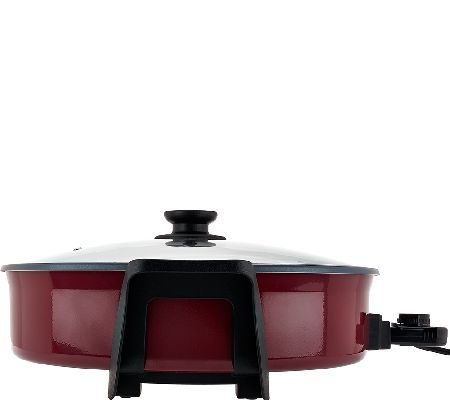 CooksEssentials XL 14" 1400W Rapid Ceramic Skillet - QVC.com