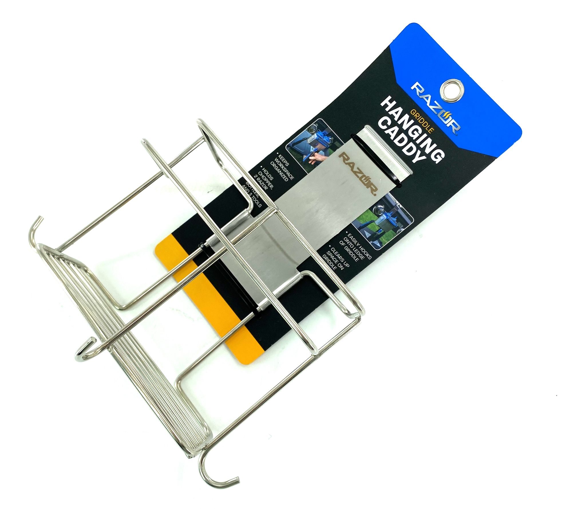 Razor Stainless Steel Hanging Griddle Caddy - QVC.com