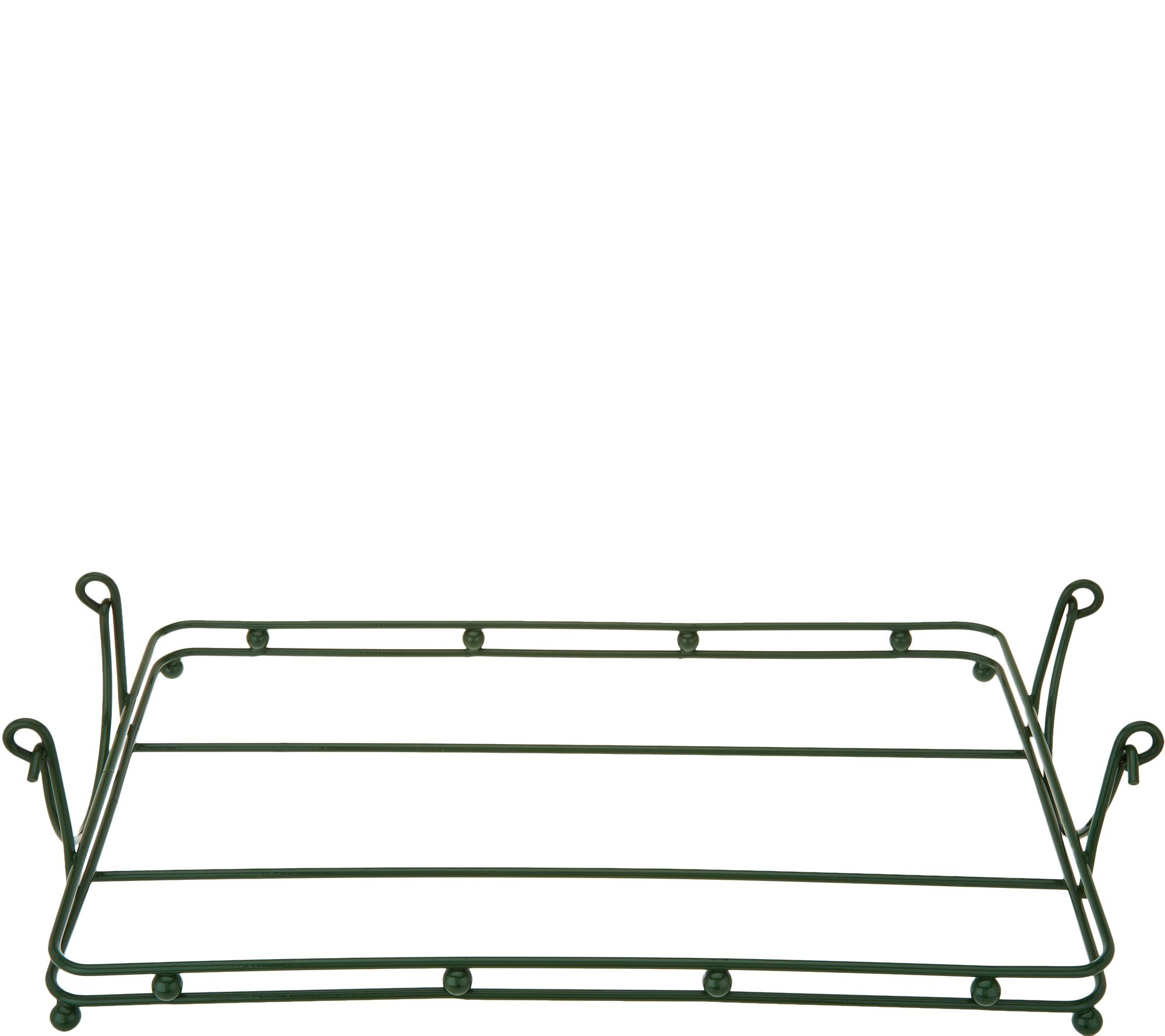 "As Is" Temp-tations Old World Infinity 13x9 Baker w/ Rack - QVC.com