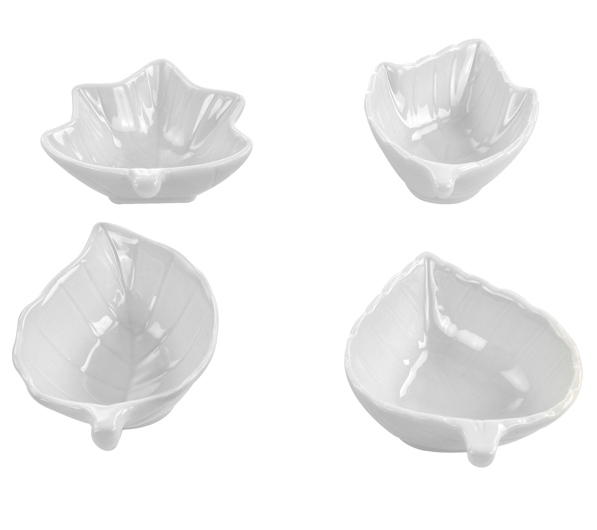 Martha Stewart 4 Piece Ceramic Tidbit Dish Set - QVC.com
