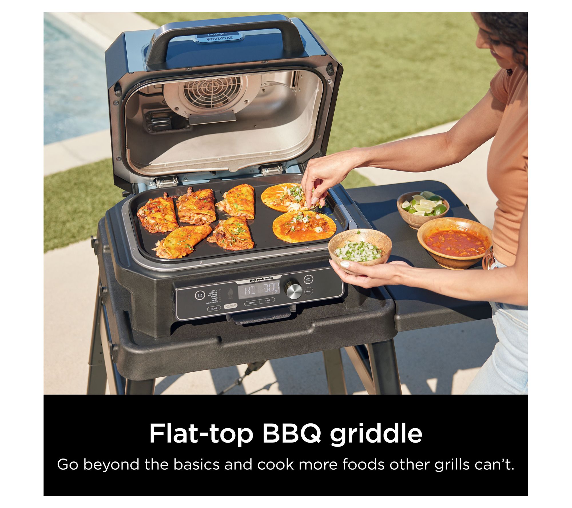 Ninja Woodfire XL Pro Griddle Plate - QVC.com