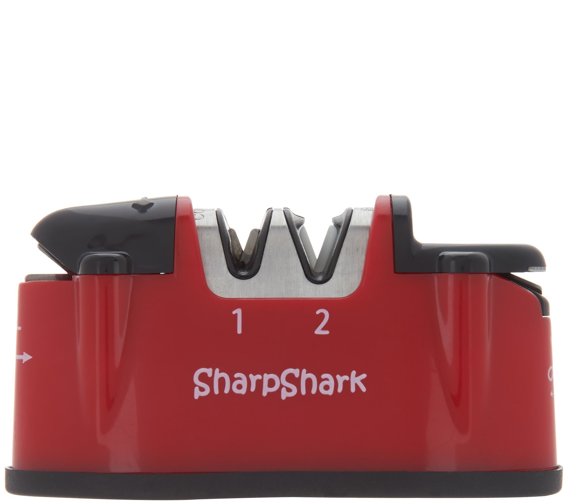 "As Is" Sharp Shark Set of 2 Deluxe Knife & Scissor Sharpeners - QVC.com