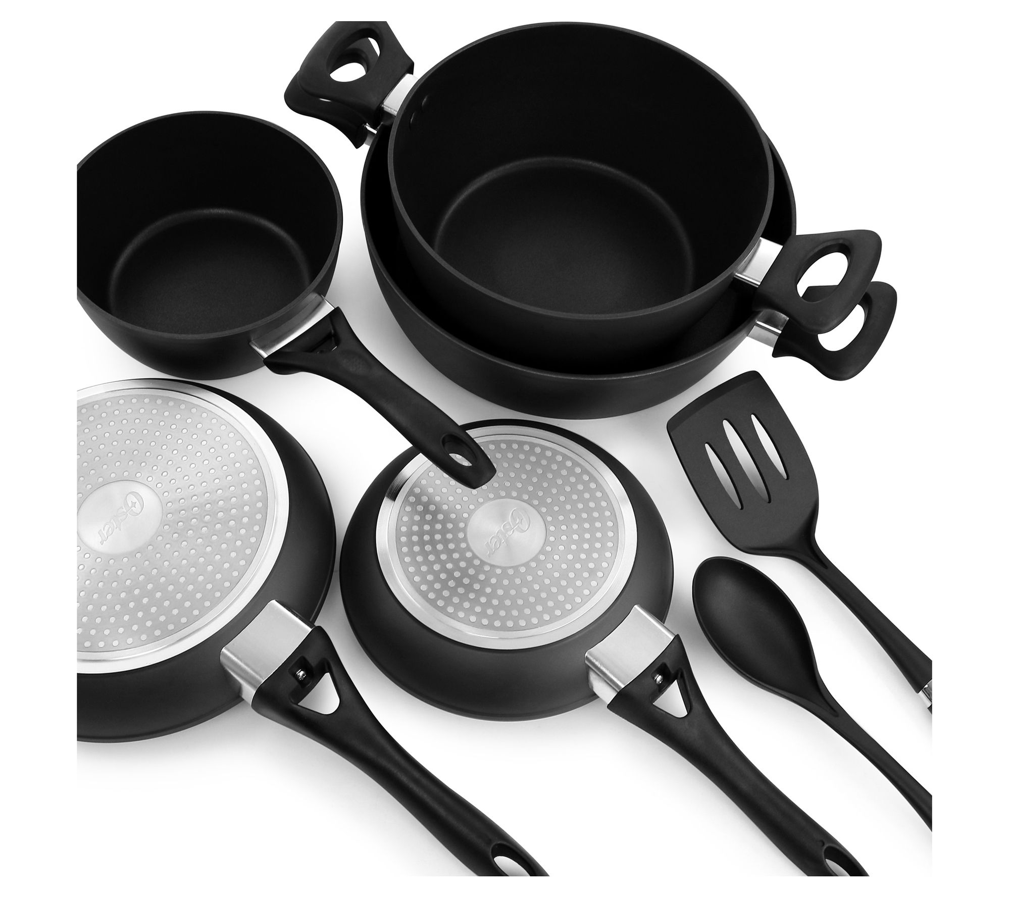 Oster Non Stick 10 Piece Aluminum Cookware Set - QVC.com