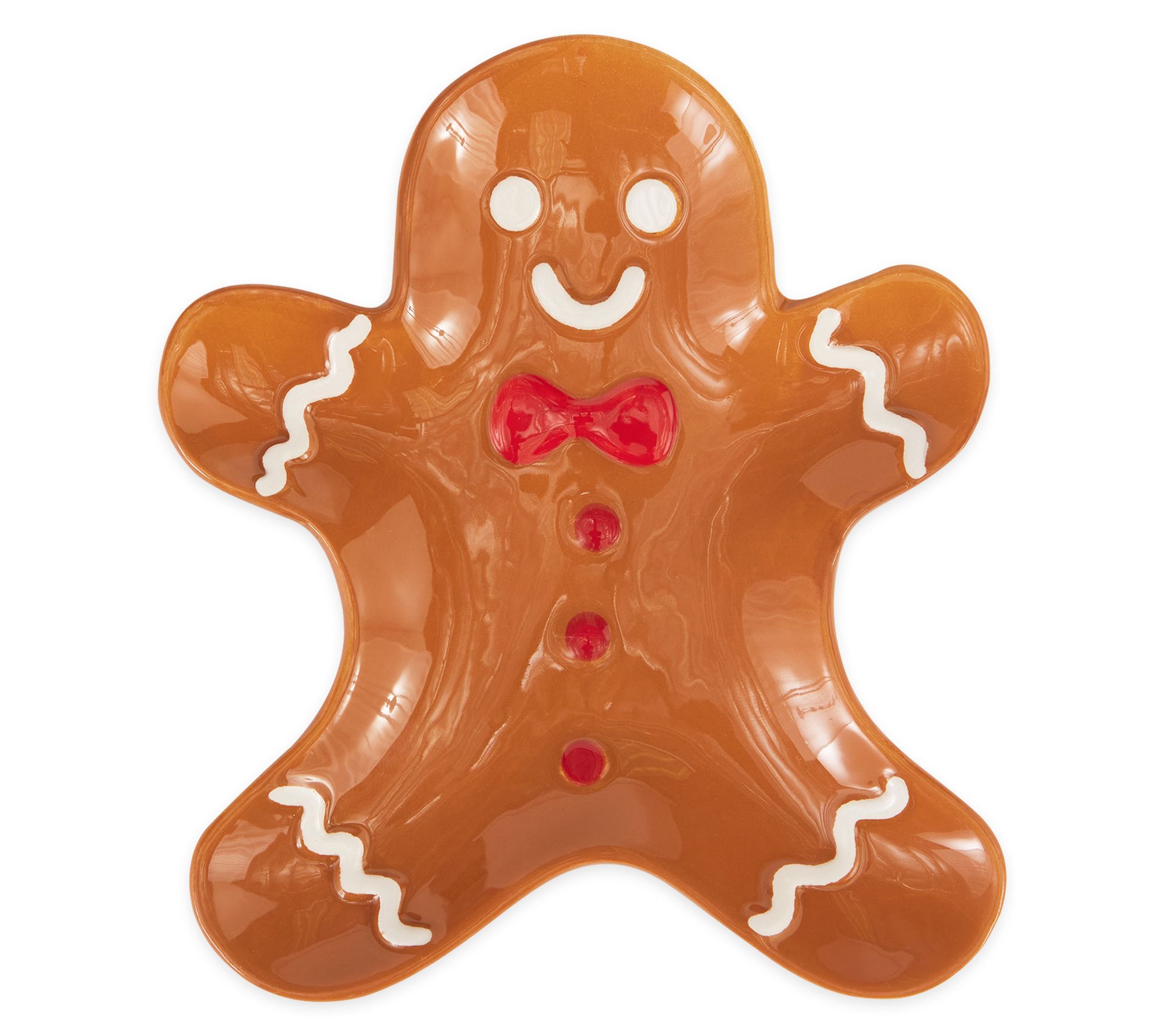 Design Imports Gingerbread Man Spoon Rest - QVC.com