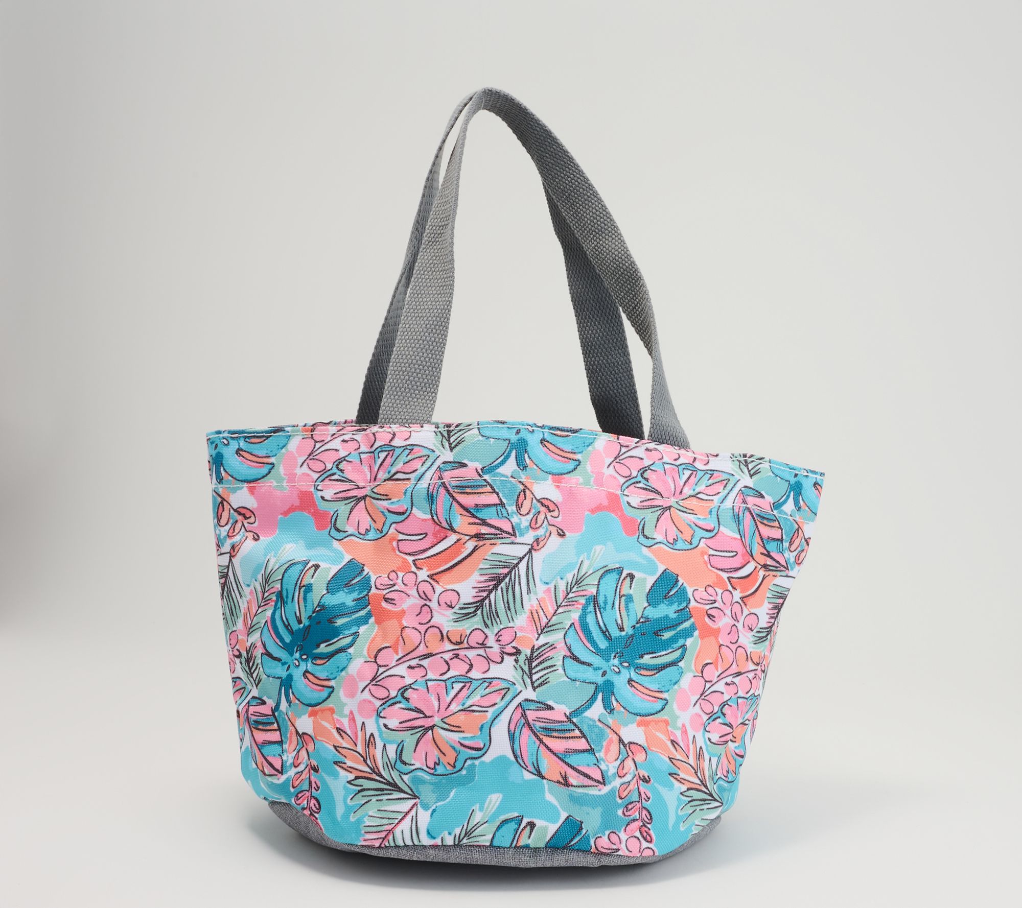 LocknLock Printed Drawstring Tote Bowl Set - QVC.com