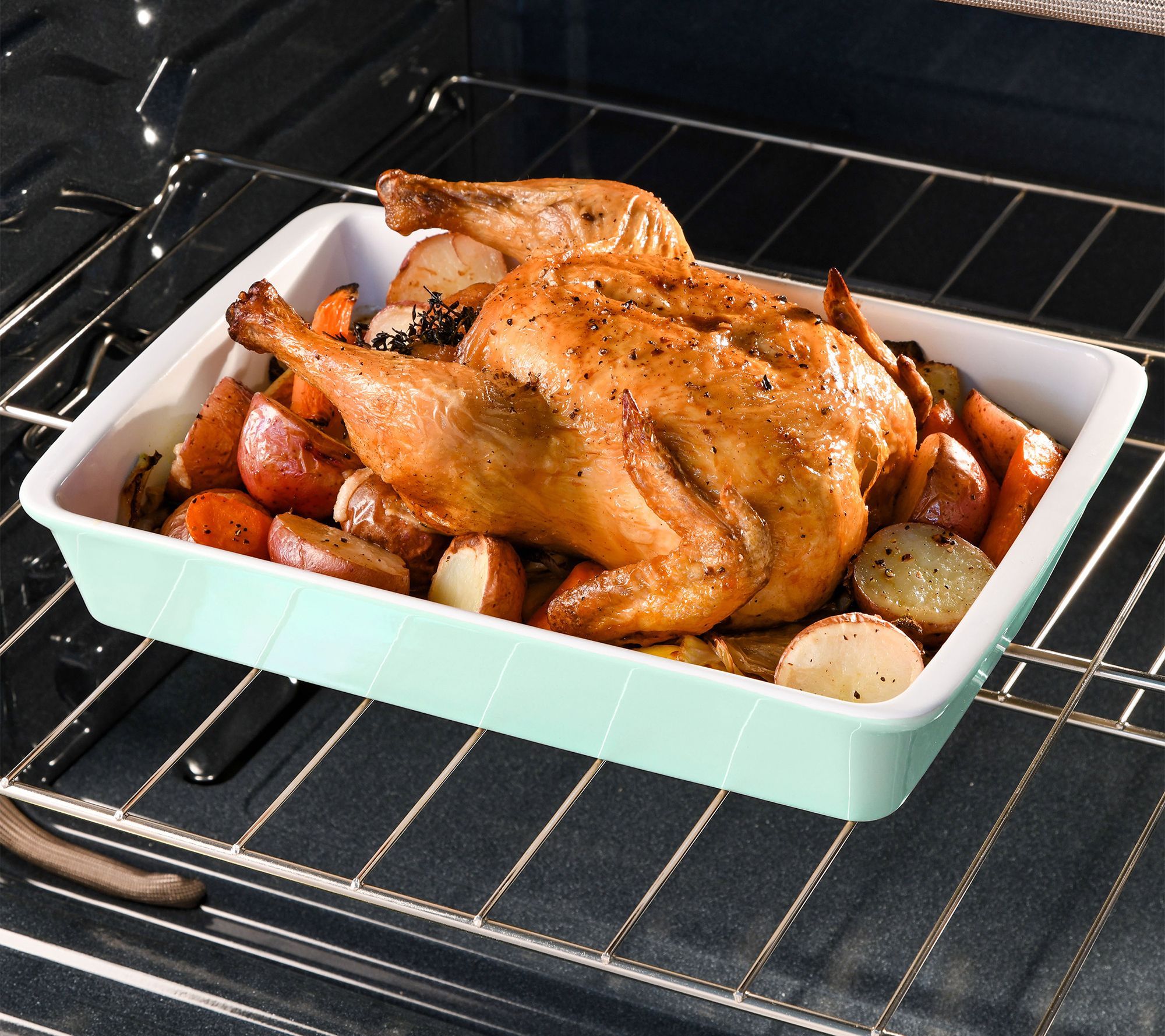Martha Stewart 12.75 x 9" Stoneware Baker - QVC.com