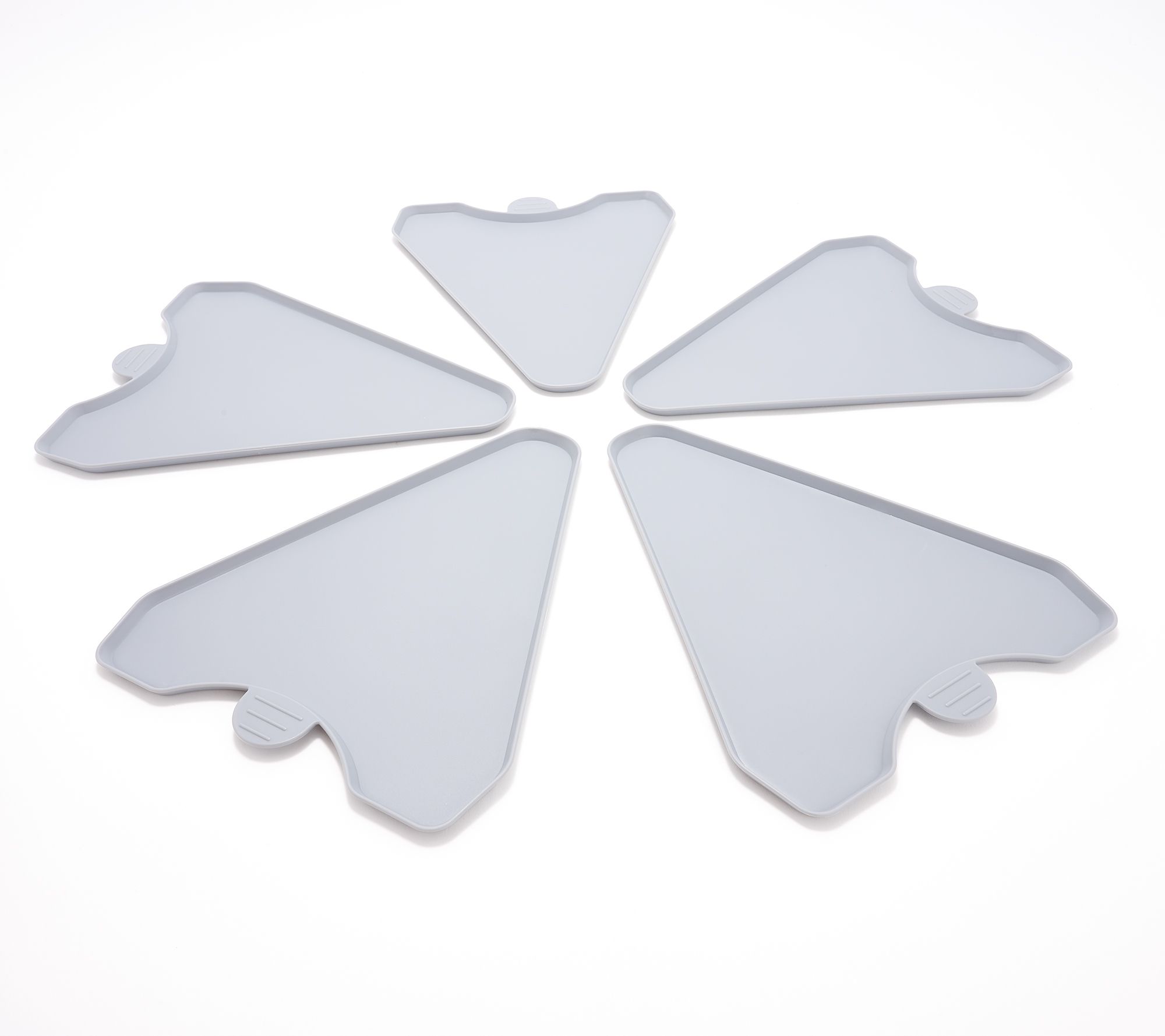 Chefologist Collapsible Pizza Storage & Microwave Unit W/ 5 Dividers ...