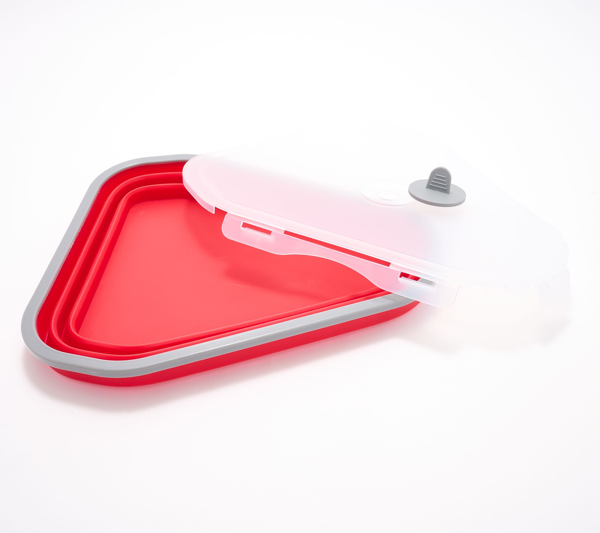 Chefologist Collapsible Pizza Storage & Microwave Unit W/ 5 Dividers ...