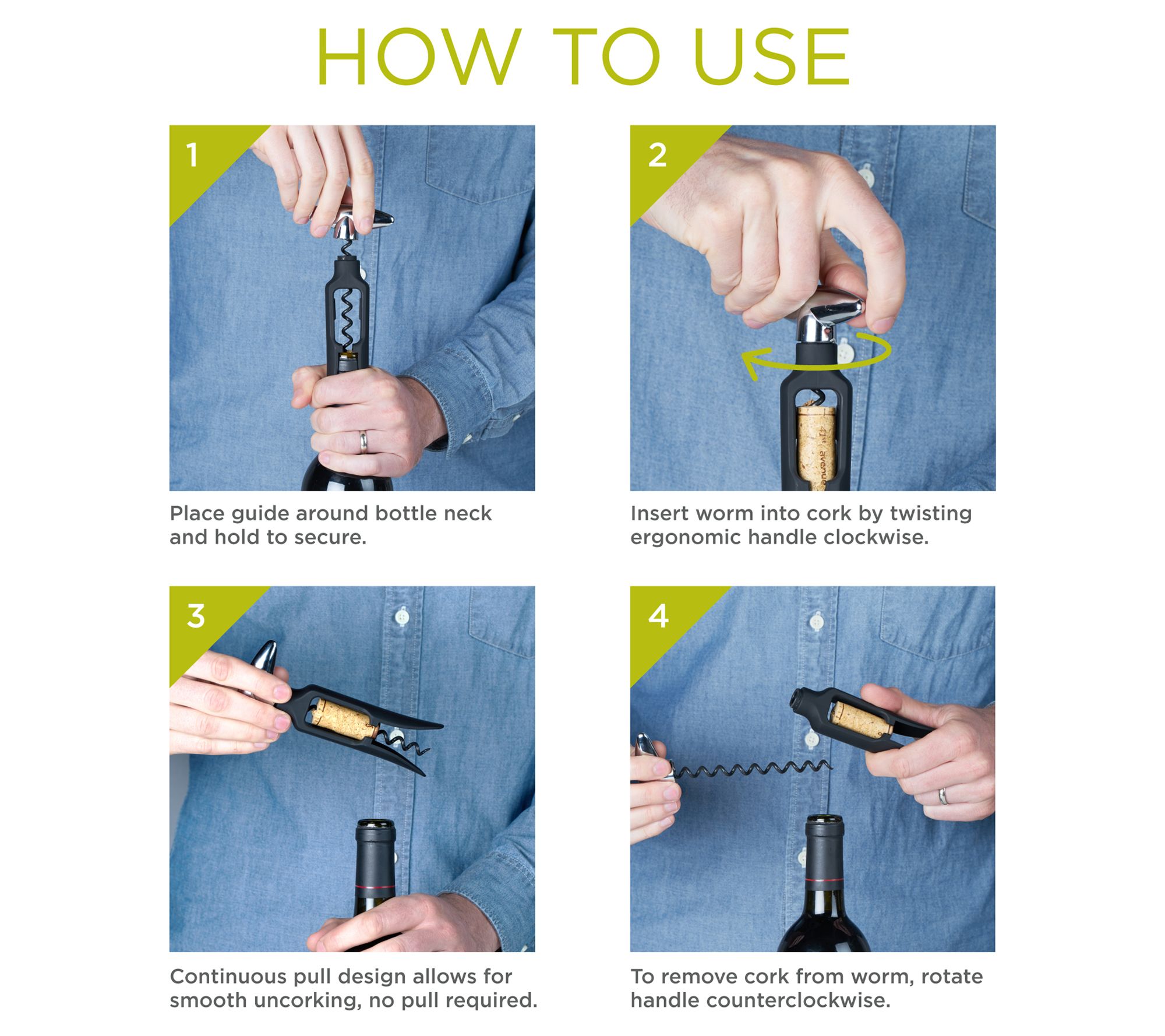 Twister: Easy-Turn Corkscrew - QVC.com
