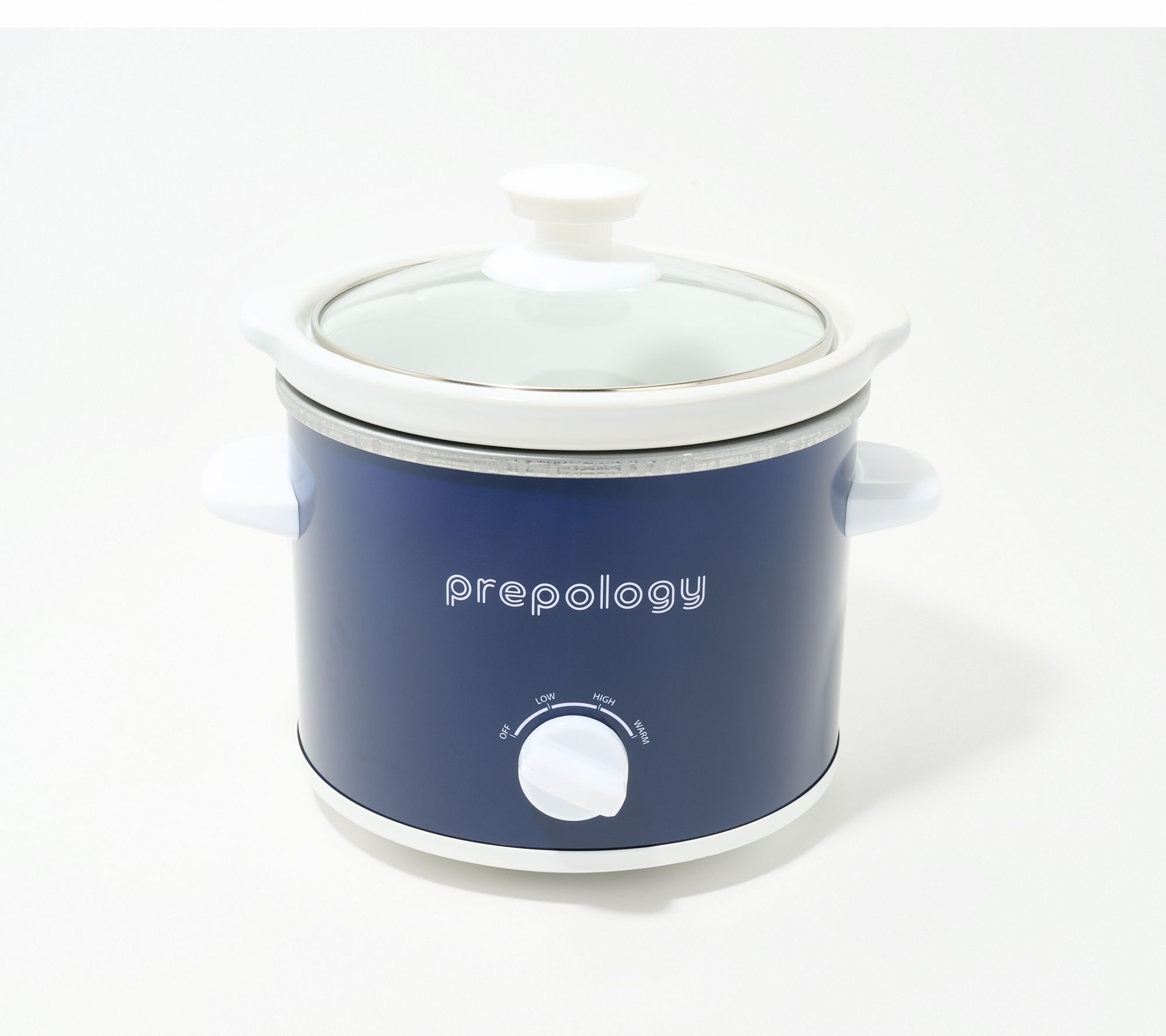 "As Is" Prepology 2-qt Compact Slow Cooker with Lid & 12 Recipes - QVC.com