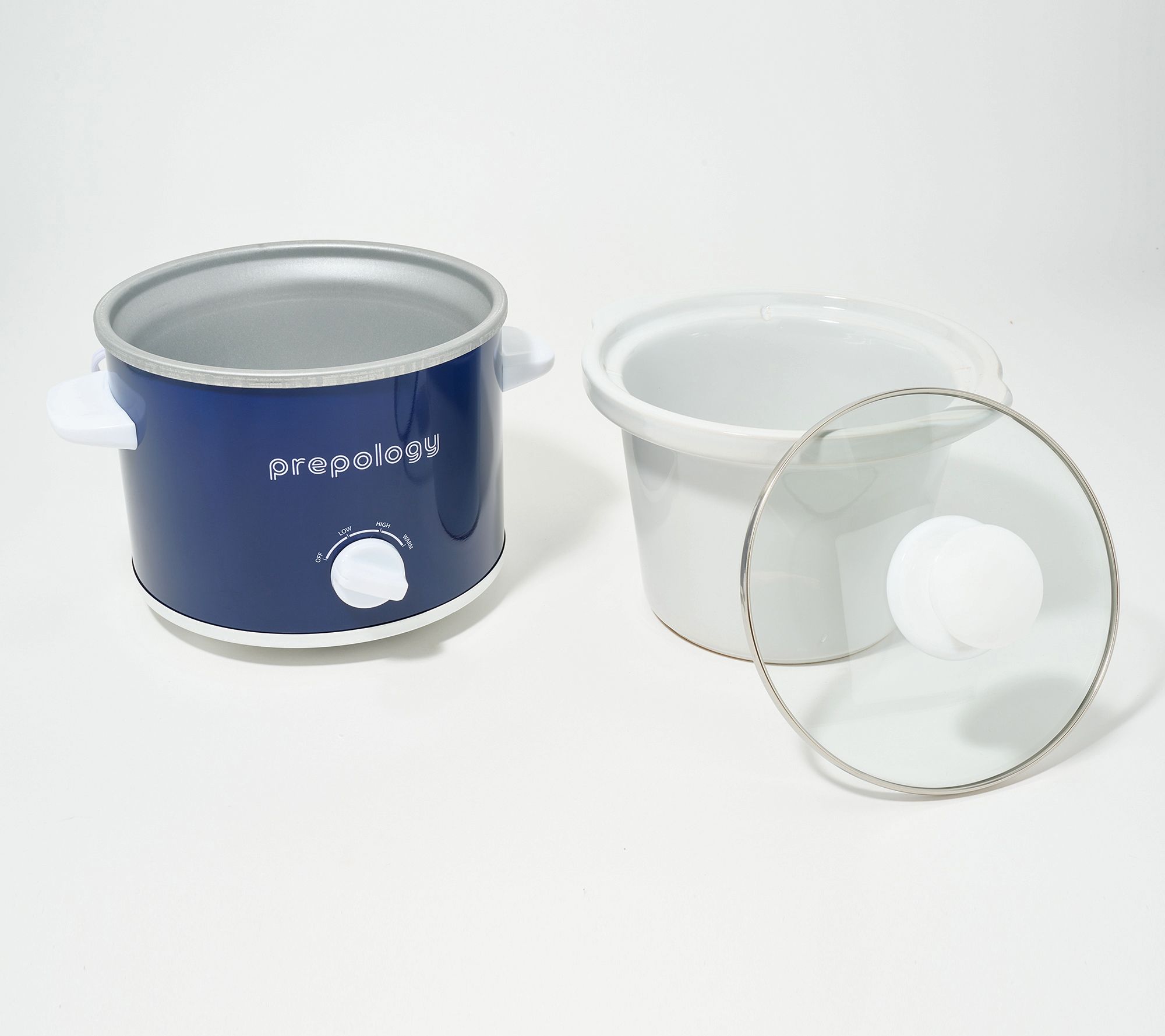 "As Is" Prepology 2-qt Compact Slow Cooker with Lid & 12 Recipes - QVC.com