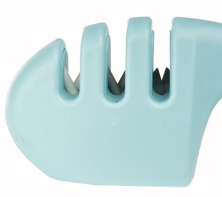 Prepology 3 Stage Knife Sharpener Ceramic - QVC.com