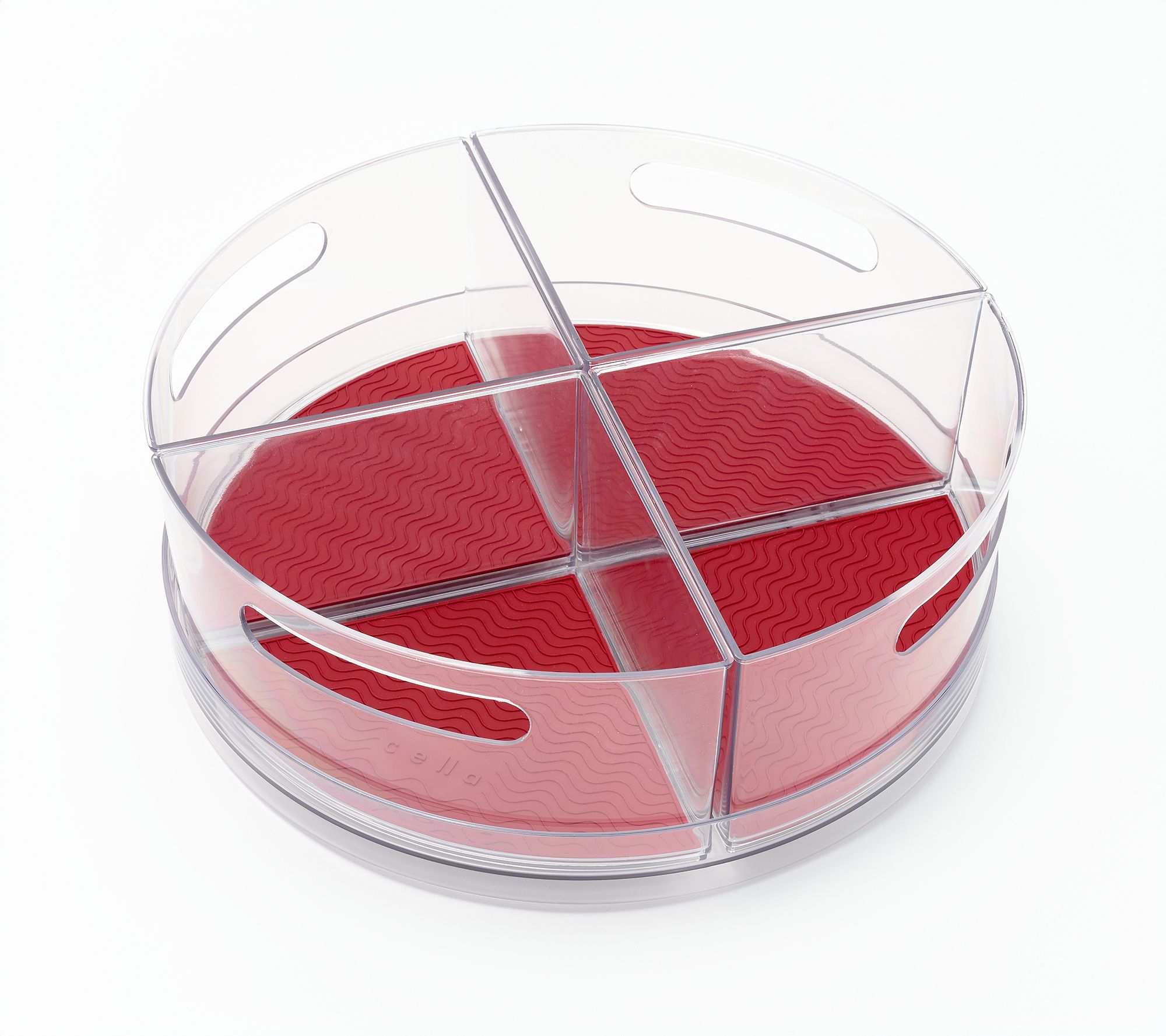 Cella L11.5" Low Wall Turntable w/ 4 w/ 4 Removeable Dividers& Liner ...