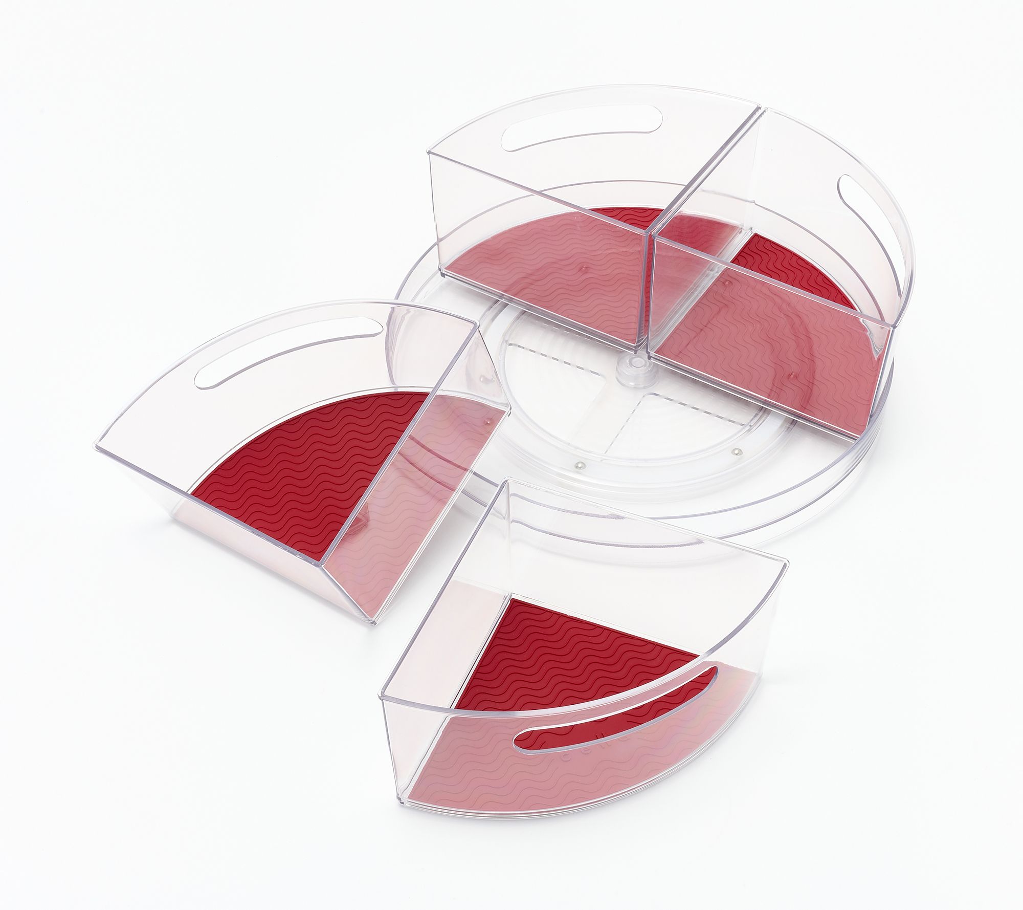 Cella L11.5" Low Wall Turntable w/ 4 w/ 4 Removeable Dividers& Liner ...