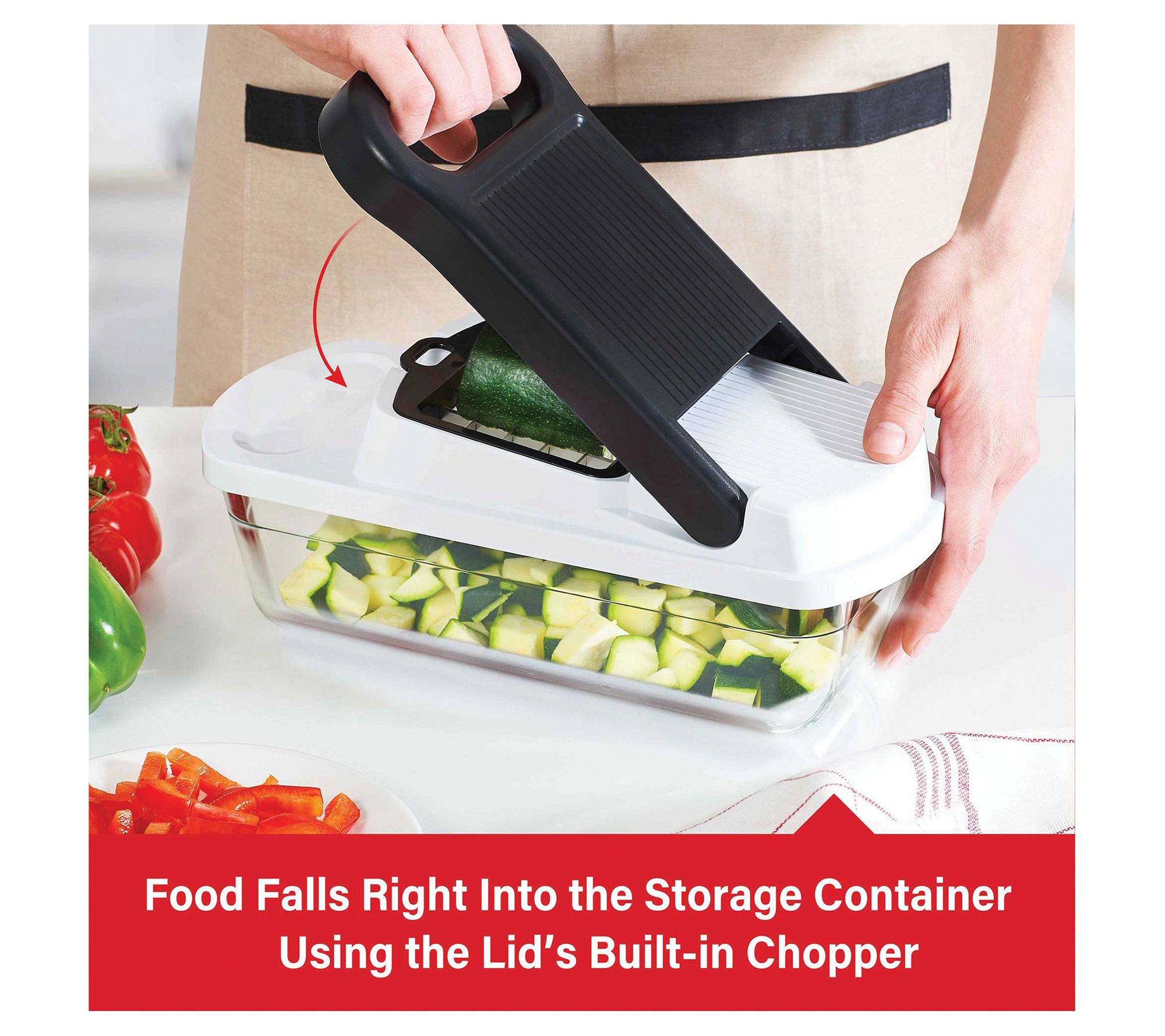 Brentwood Pro Food Chopper and Vegetable Dicer - QVC.com