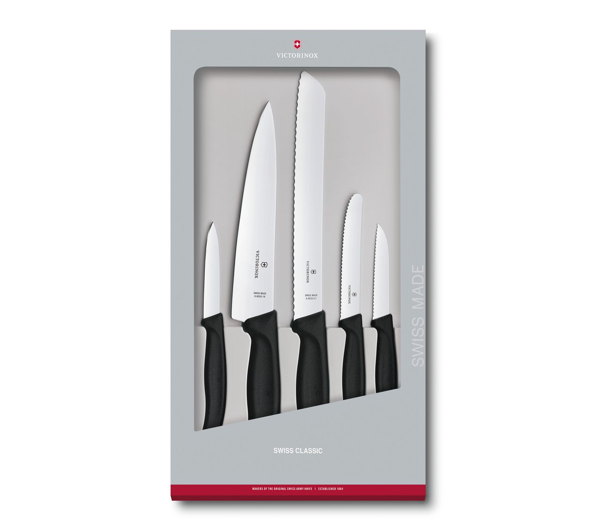 Victorinox Swiss Classic 5 Piece Kitchen KnifeSet - QVC.com