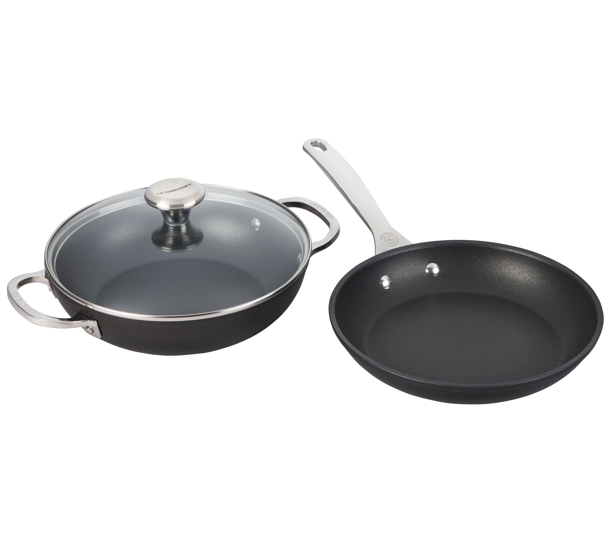Le Creuset 3-pc Toughened Nonstick PRO Cookware Set - QVC.com