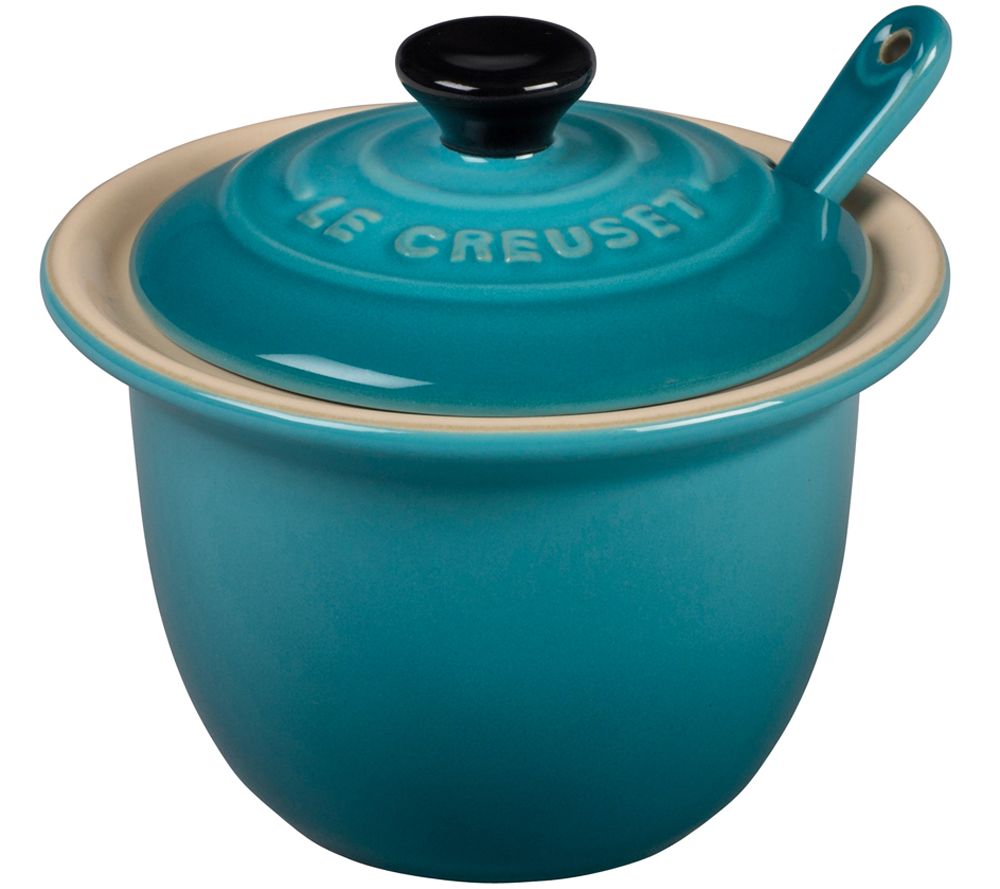 Le Creuset Condiment Pot with Spoon - QVC.com