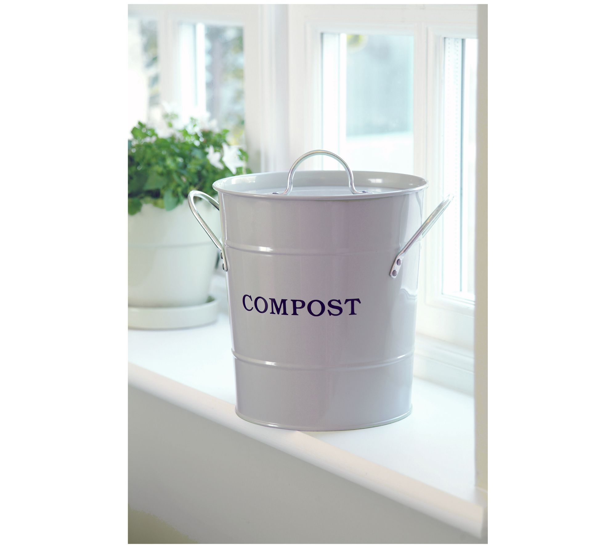 Exaco 2-N-1 Kitchen Bucket Composter - QVC.com