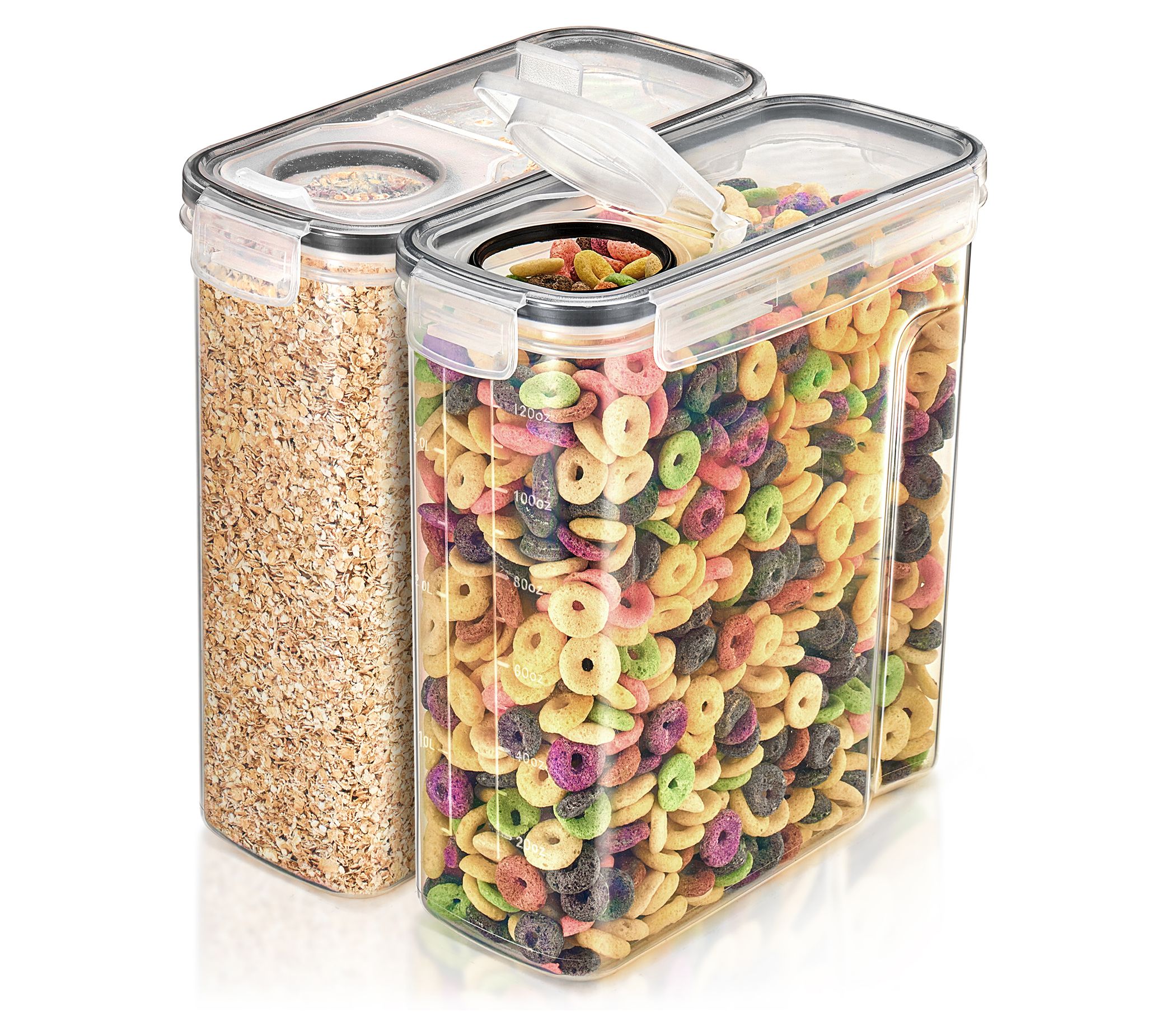 Sorbus Airtight Cereal Containers 2-Pack - QVC.com