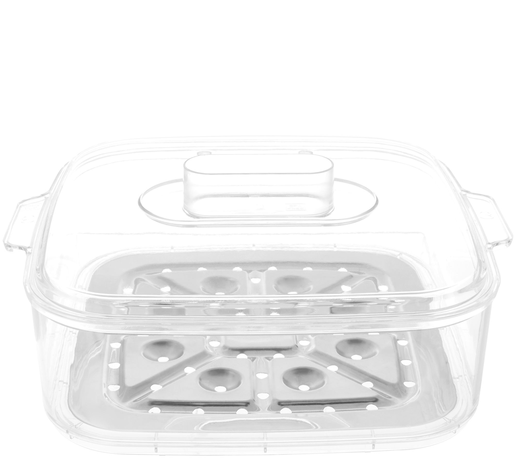 Yes Chef! 3-Tier Instant Food Steamer With 1-Liter Water Tank - QVC.com