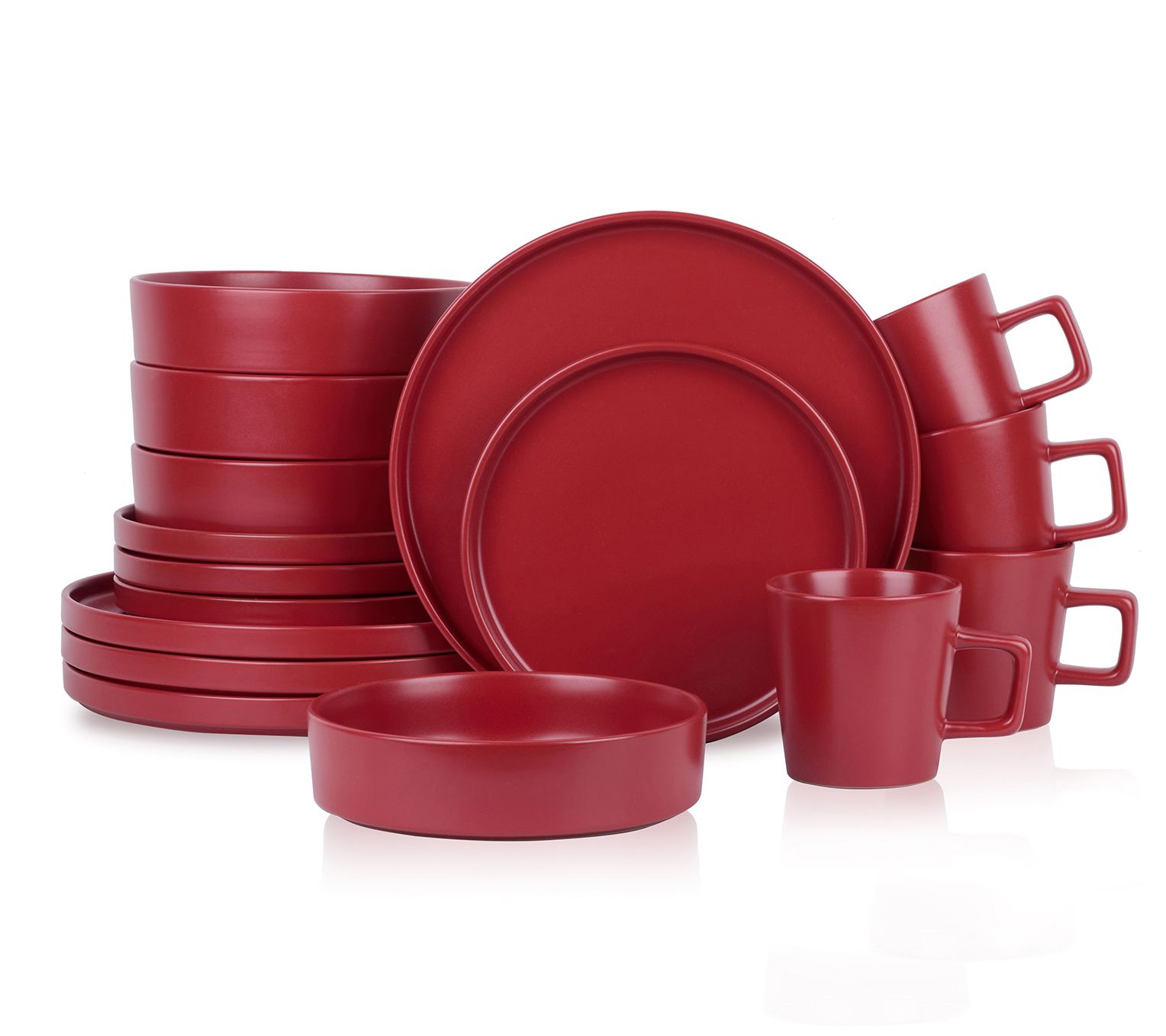 Stone+Lain Cleo 16-Piece Stoneware Dinnerware Set - QVC.com