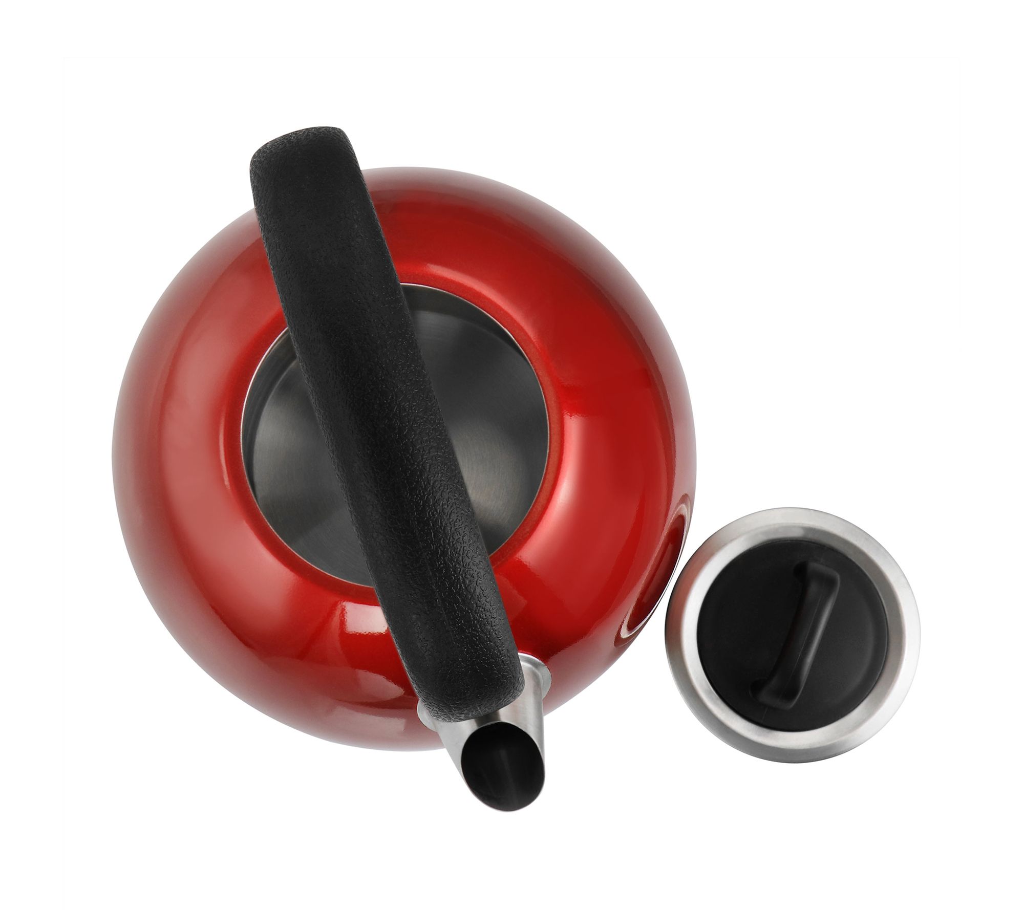 MegaChef 1.7 L Cordless Electric Stainless Stee l Tea Kettle - QVC.com