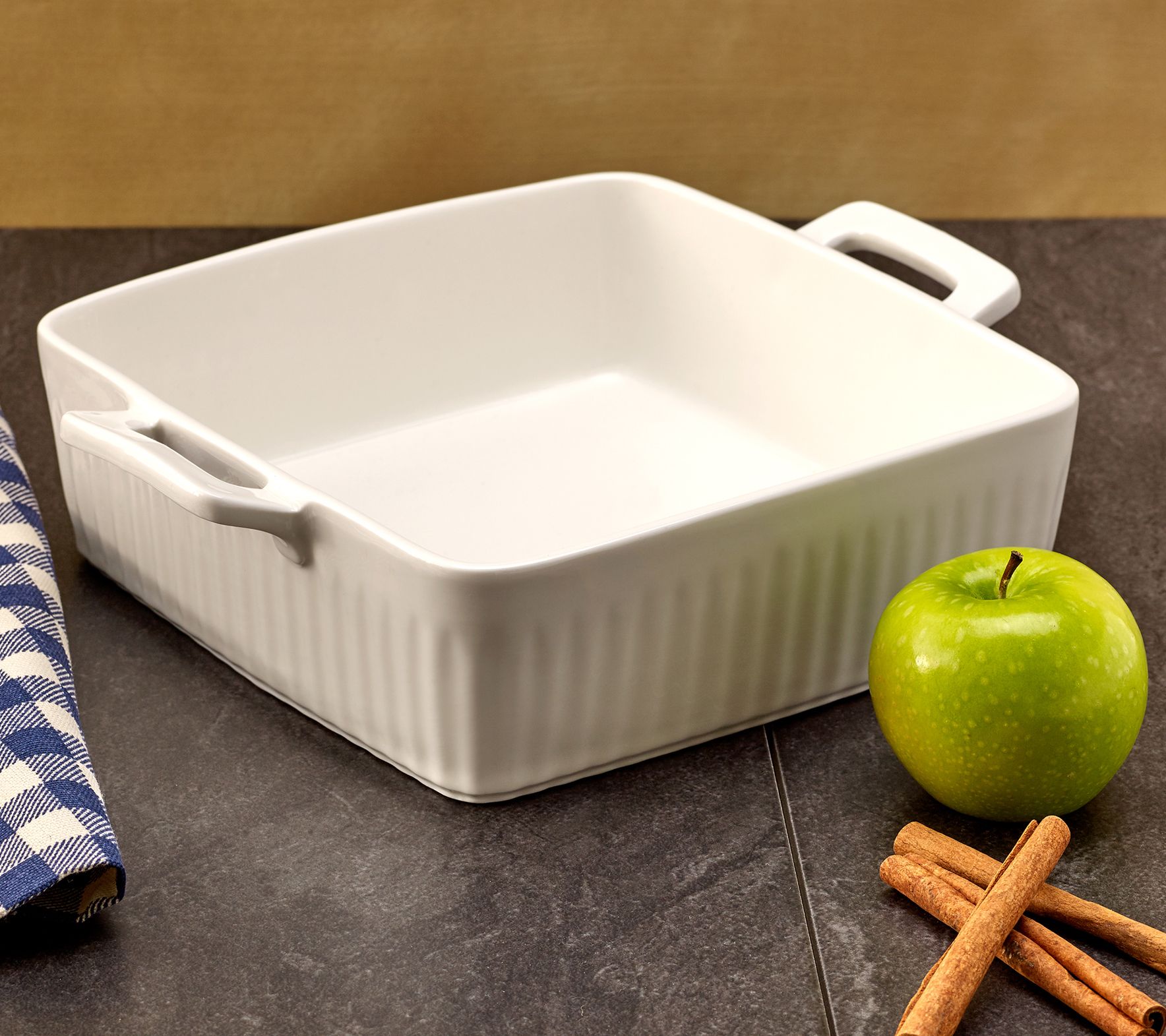 overandback Elements Small Handled Baker - QVC.com