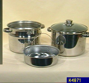 Sitram 4-piece Pasta Cooker and Steamer Set - QVC.com