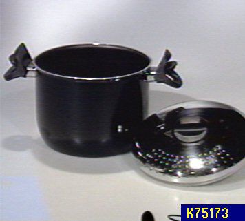 Aluminum 6 qt. Pasta Cooker w/ Stainless Steel Strainer Lid - QVC.com