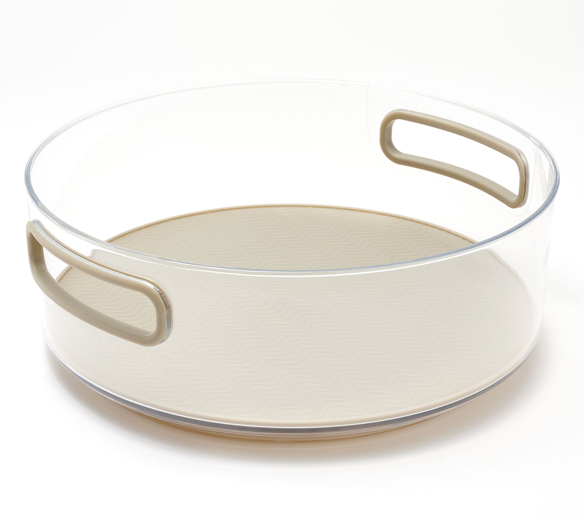 Cella 4-Pc 10" & 12" High Wall Turntables w/ Handles - QVC.com