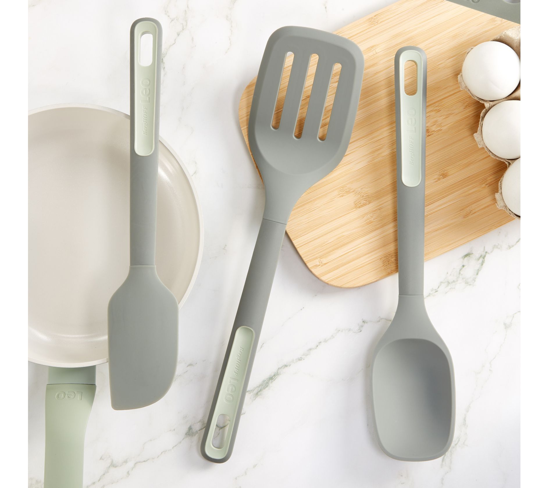 BergHOFF Balance 3Pc Nonstick Nylon Utensil Set - QVC.com