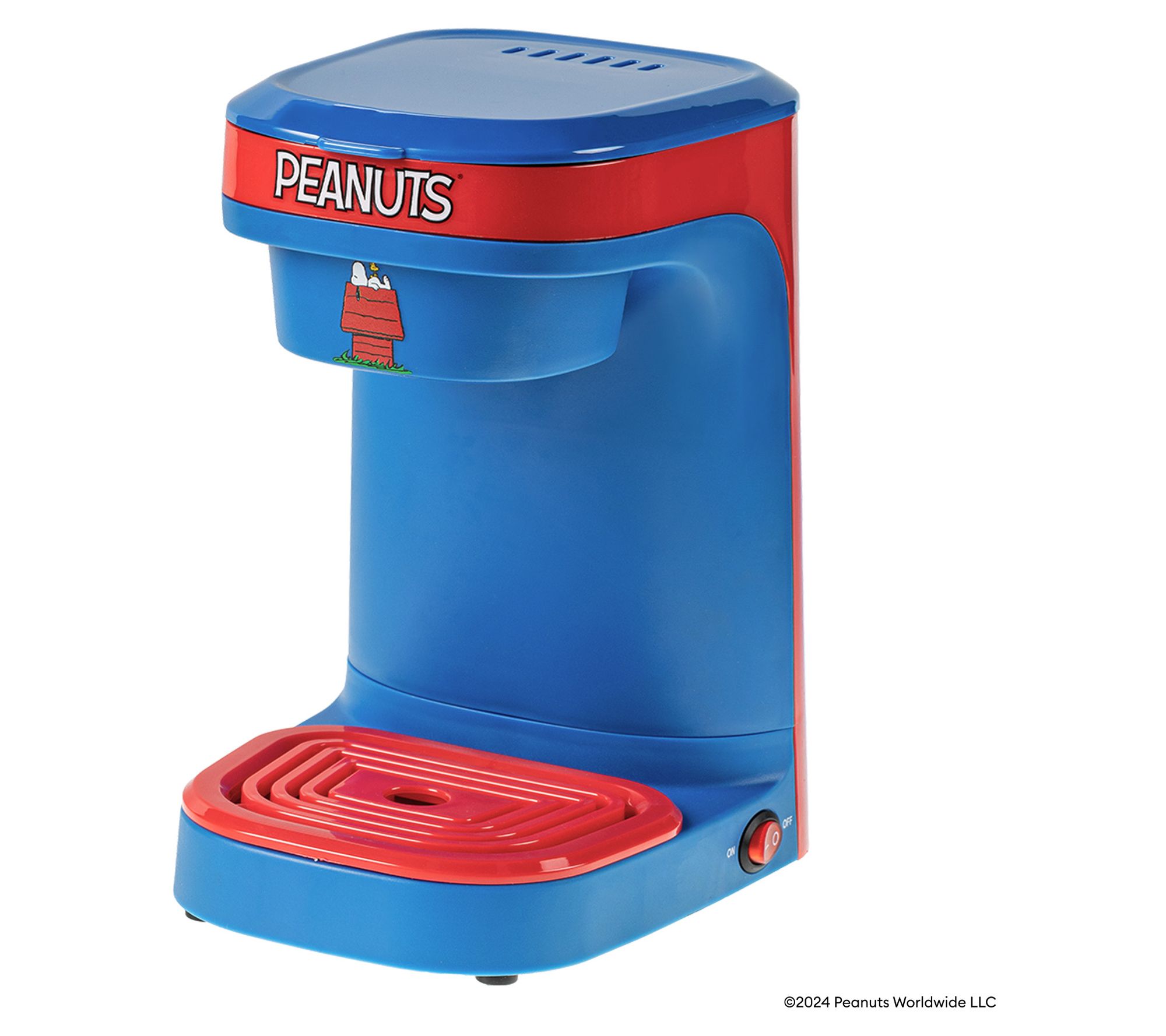 Uncanny Brands Peanuts Single-Serve Coffee Maker w/ Mugs - QVC.com