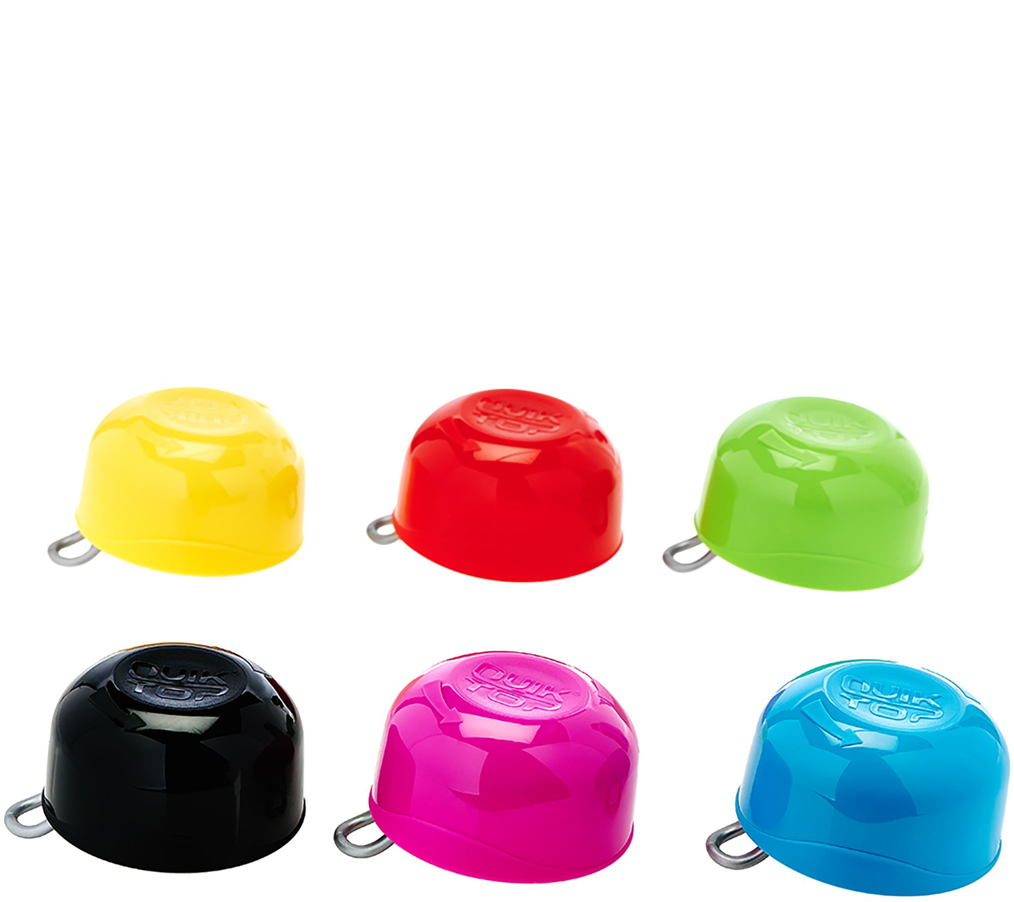 Quiktop Set of 6 Airtight and Watertight Can Lids - QVC.com