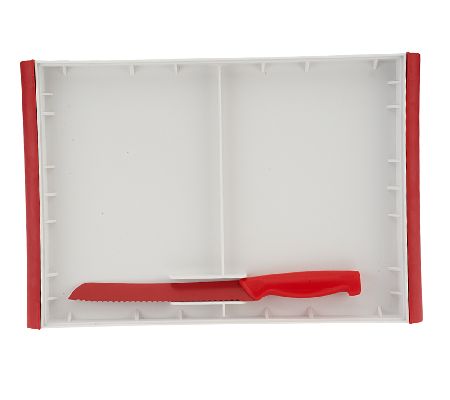 Prepology Reversible Use Carving Station w/ 8" Serrated Knife - QVC.com