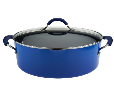 Rachael Ray Gradient Hard Enamel 8qt Pasta Pot - QVC.com