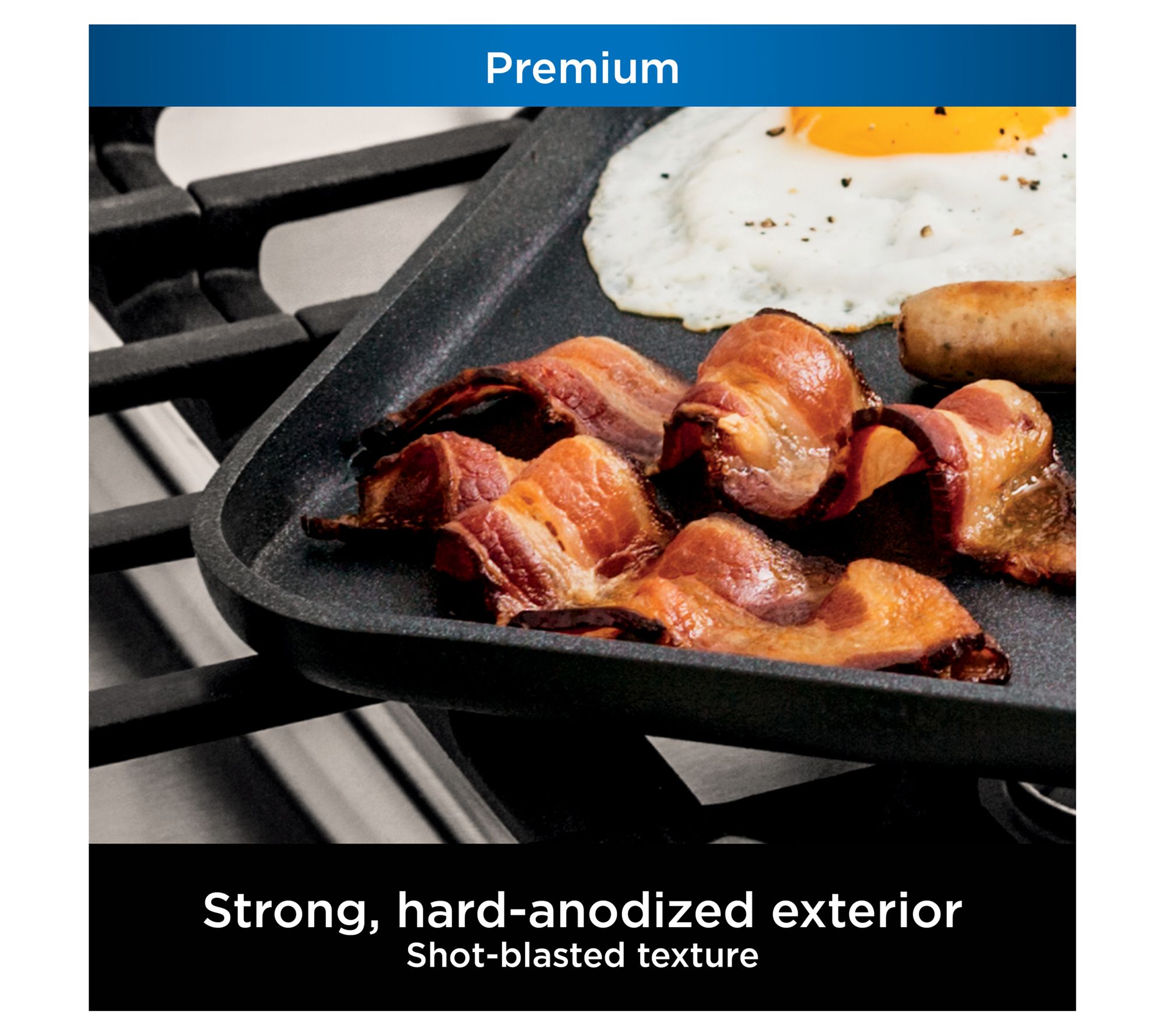 Ninja Foodi NeverStick Premium 11" Square Griddle Pan - QVC.com
