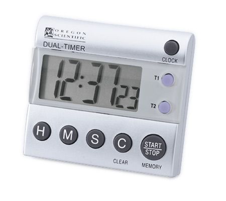 Oregon Scientific TR118 Jumbo Display Dual Timer — QVC.com