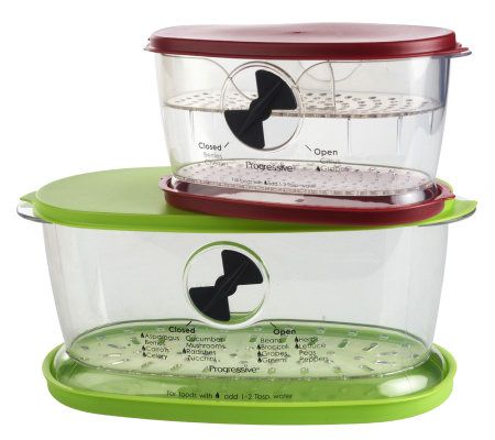 Progressive Fruit and Veggie Keeper Set - QVC.com