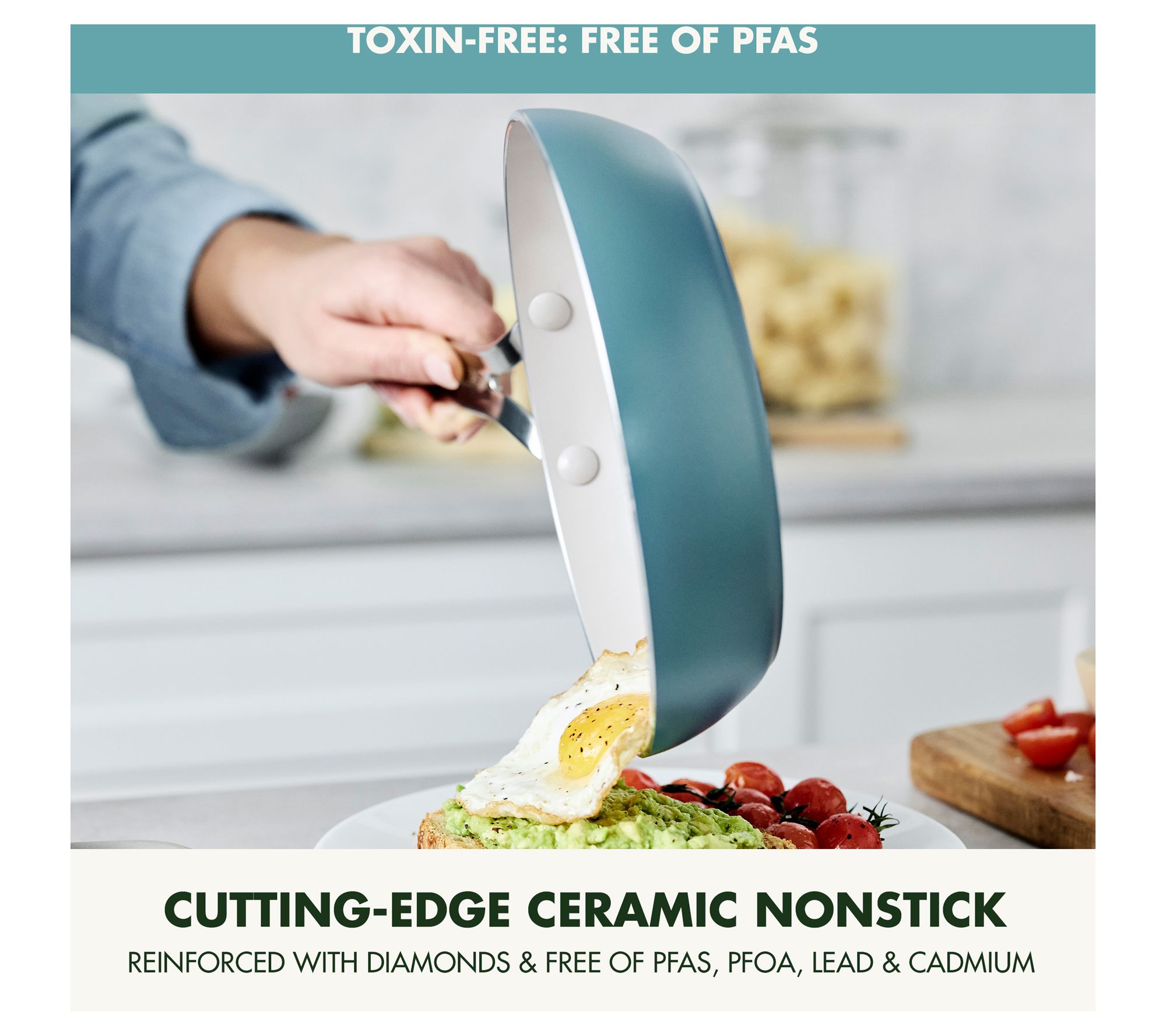 GreenPan Nova 8" Frypan - QVC.com