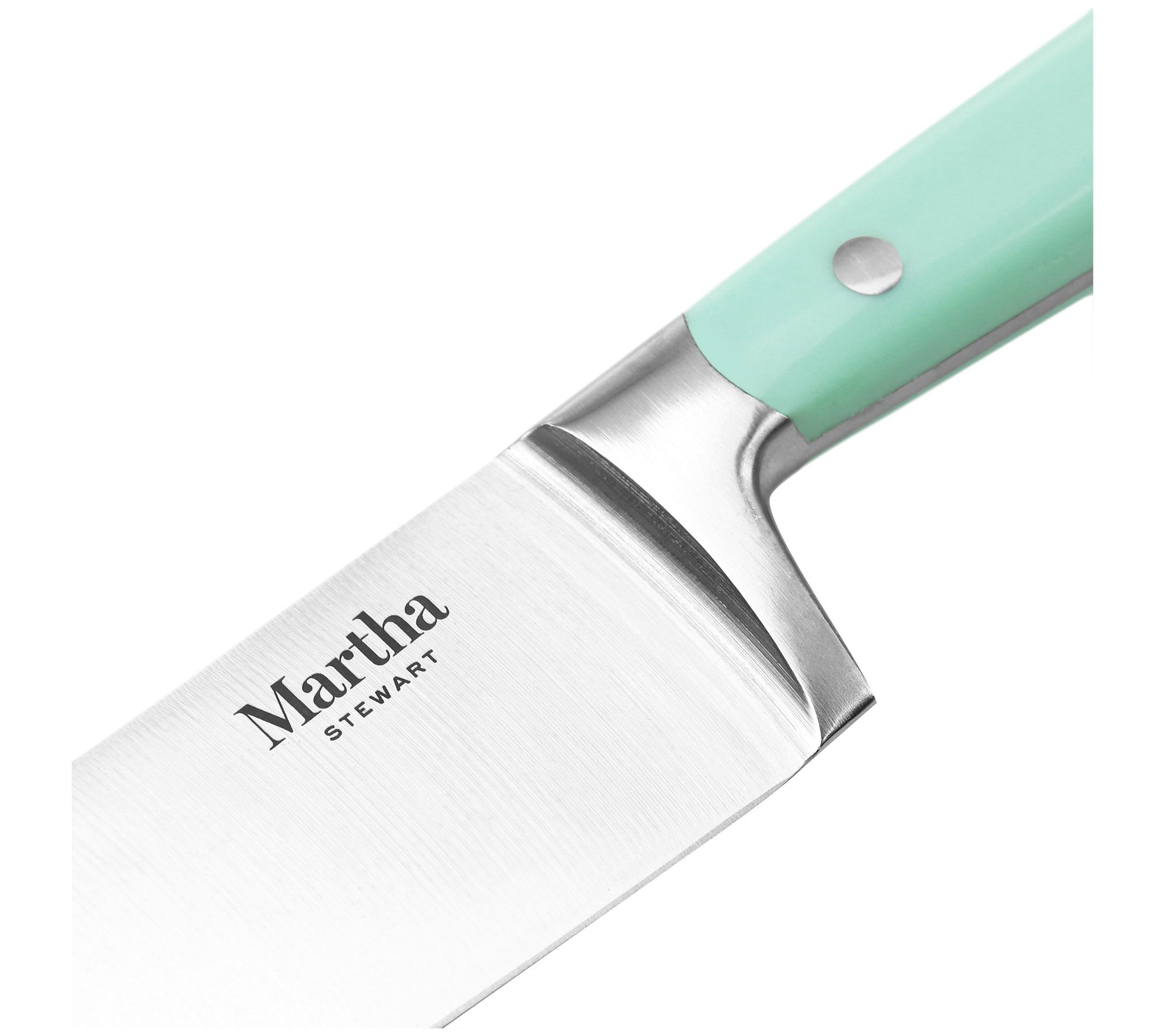 Martha Stewart Stainless Steel 8" Chef Knife - QVC.com