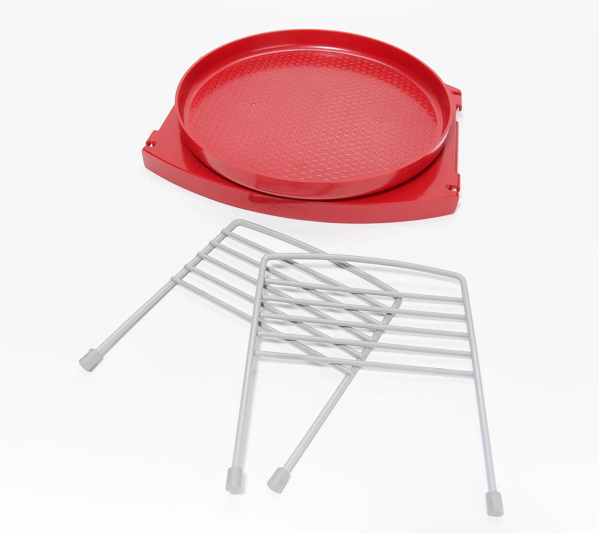 "As Is" YouCopia Adjustable Storage Shelf with Turntable - QVC.com
