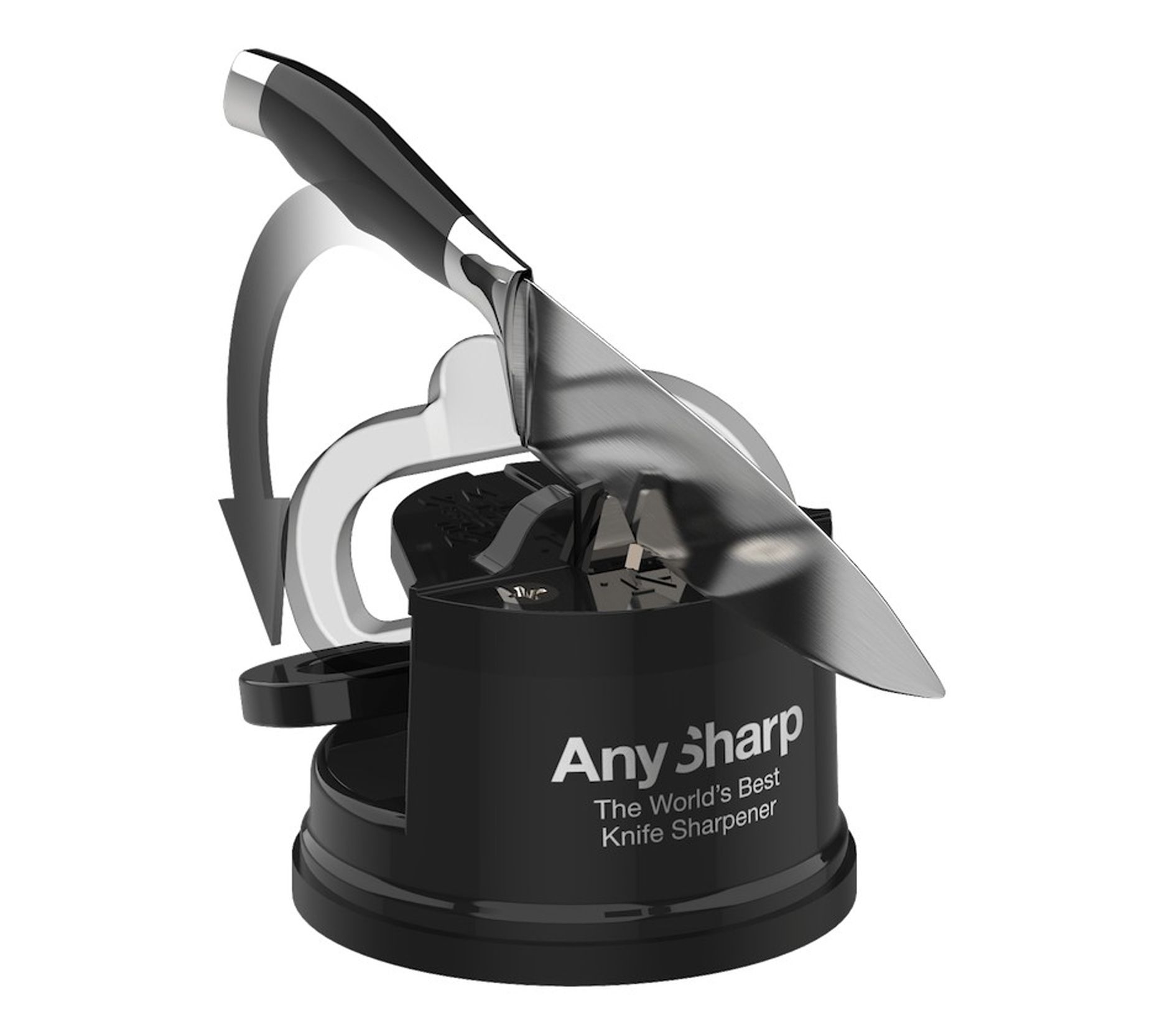 AnySharp Editions Knife Sharpener - QVC.com