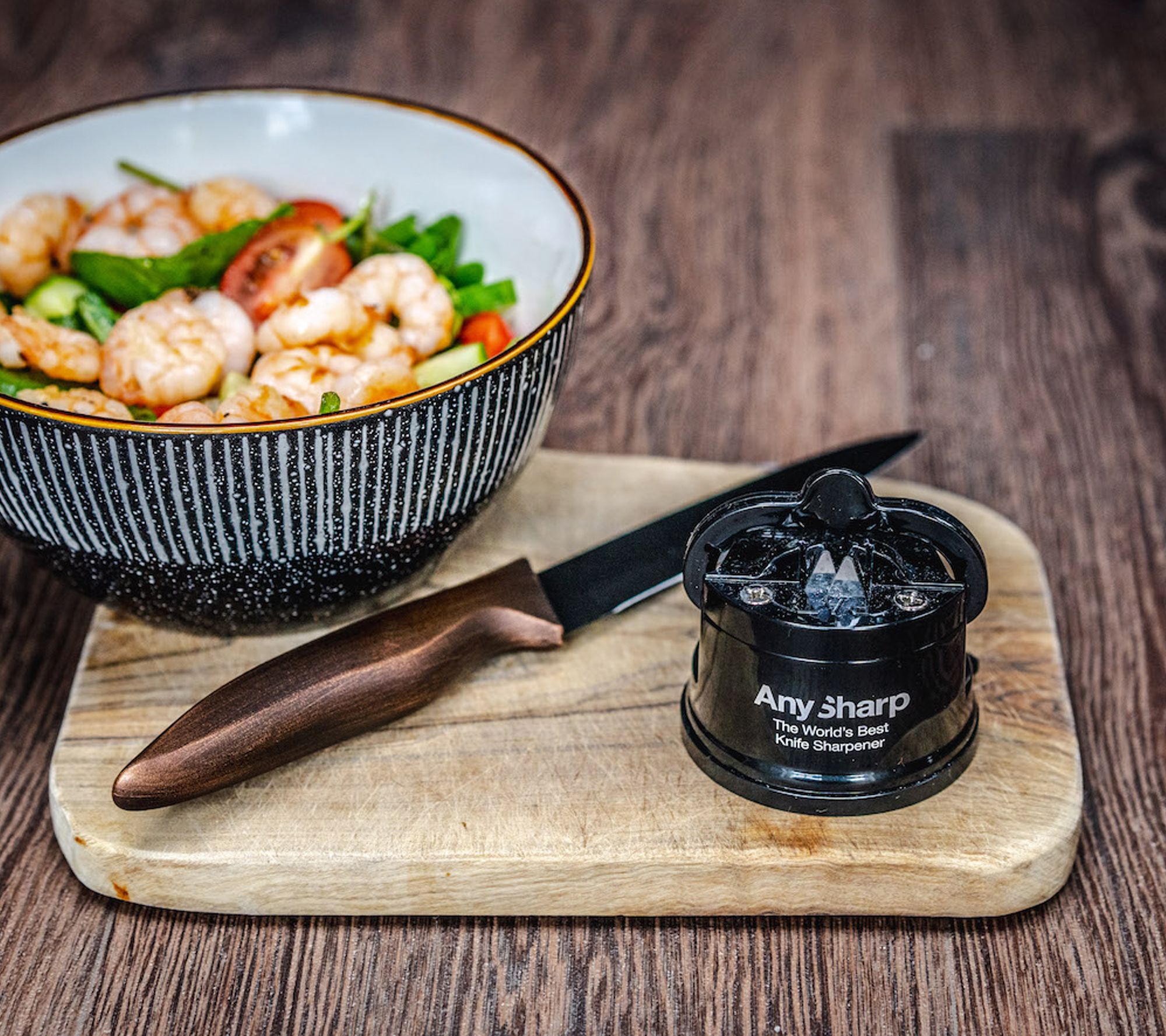 AnySharp Editions Knife Sharpener - QVC.com